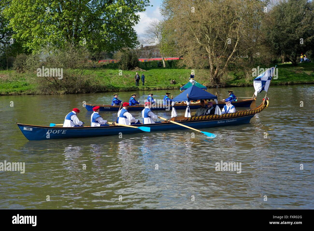 East Molesey, Surrey, United Kingdom. 17 April 2016. The 'Dove' the ...