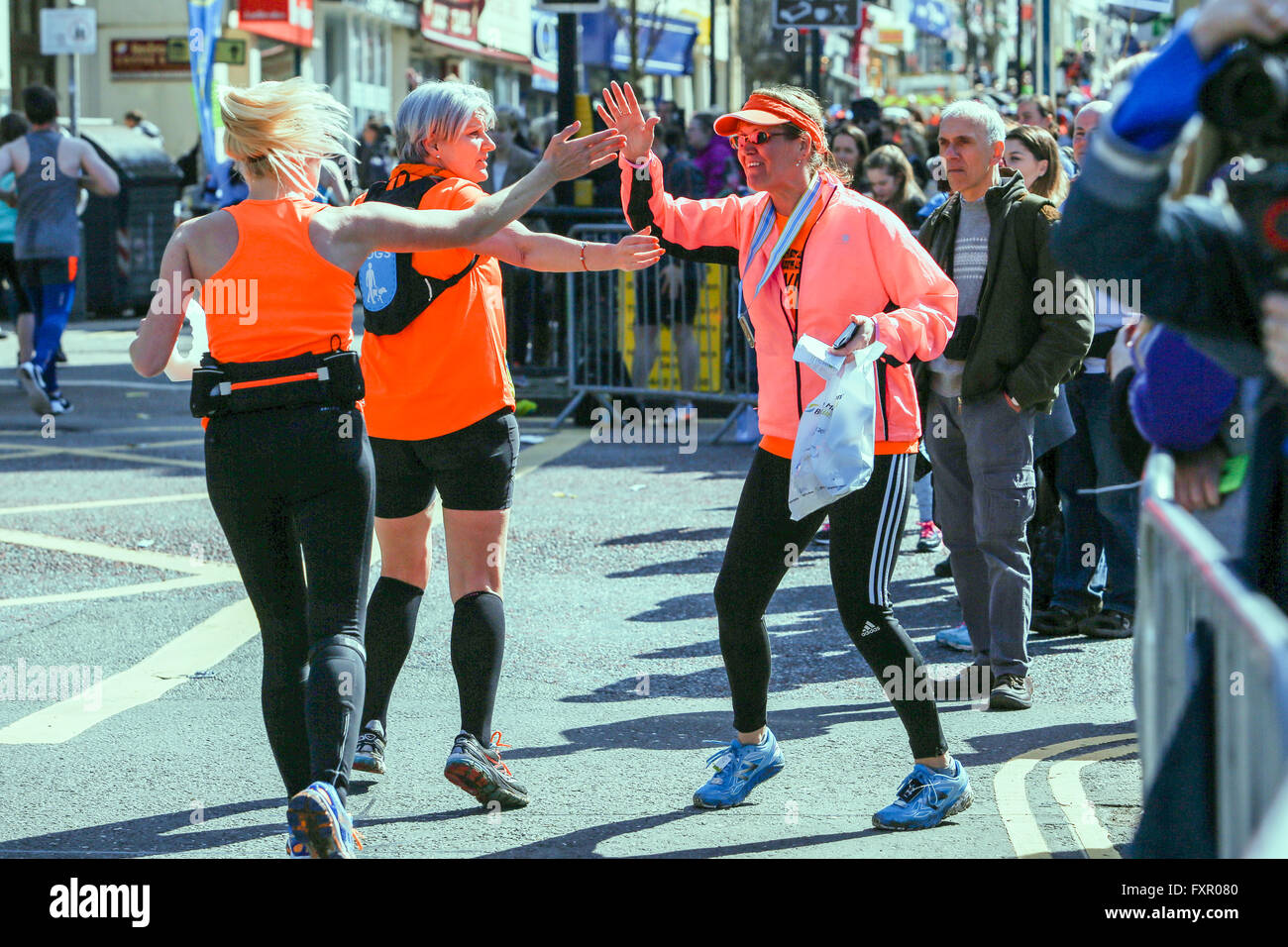 Brighton marathon 2016 hi-res stock photography and images - Alamy