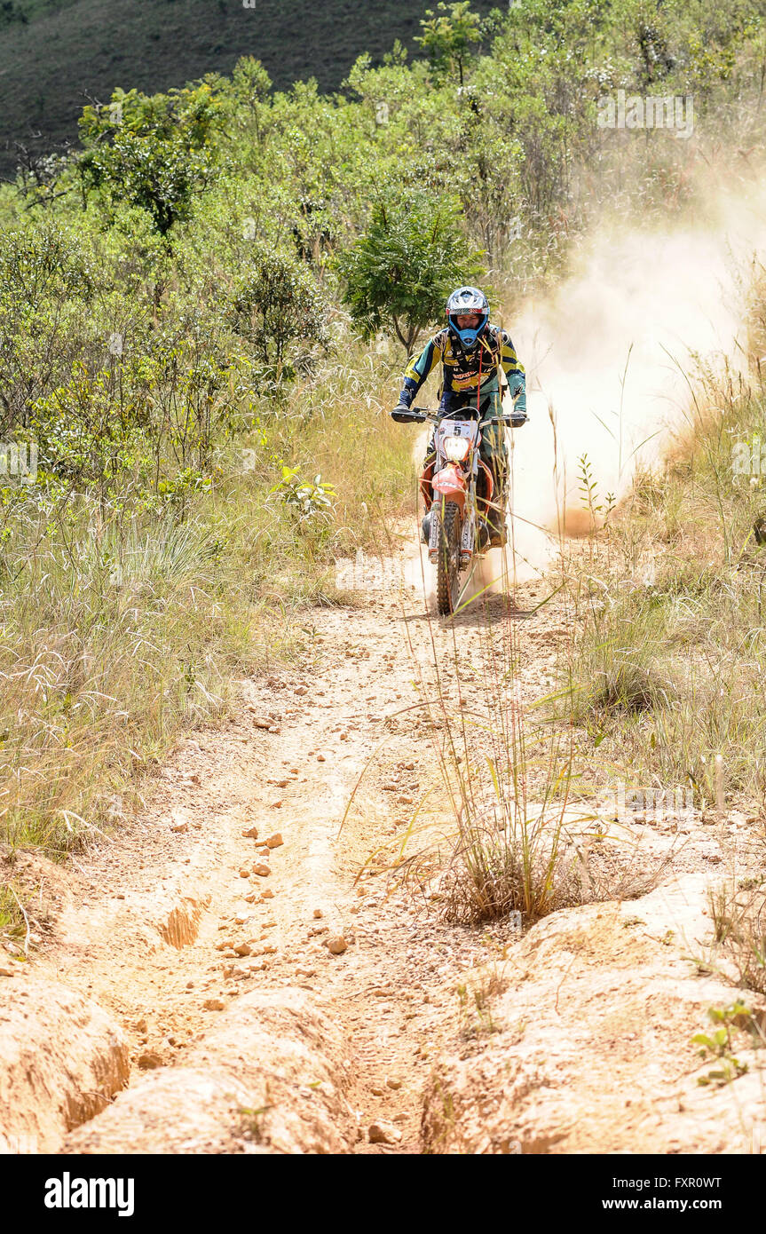 New Lima, Brazil. 17th April, 2016. RED BULL RIDERS MINES HARD ENDURO ...