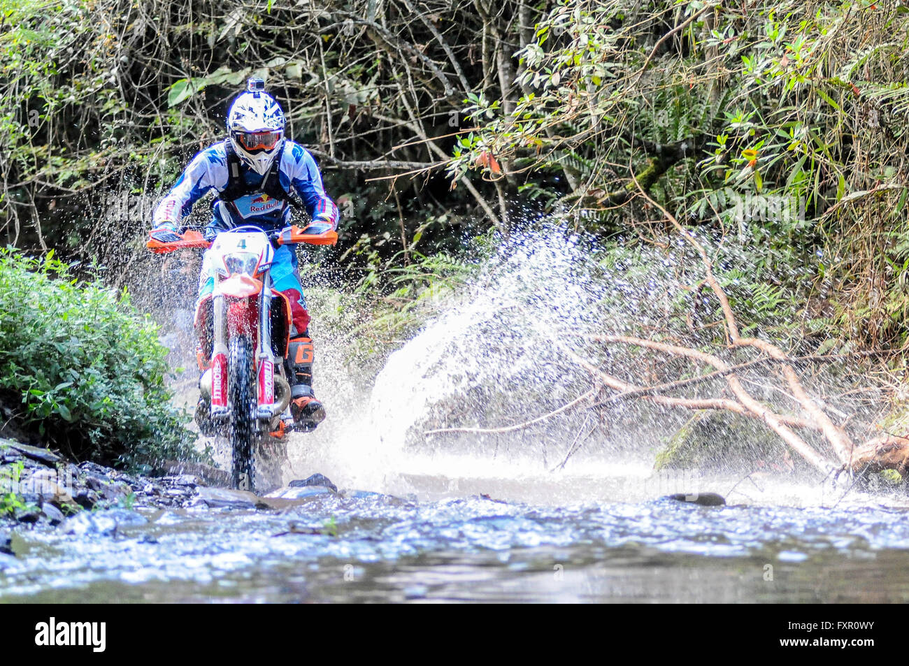New Lima, Brazil. 17th April, 2016. RED BULL RIDERS MINES HARD ENDURO ...