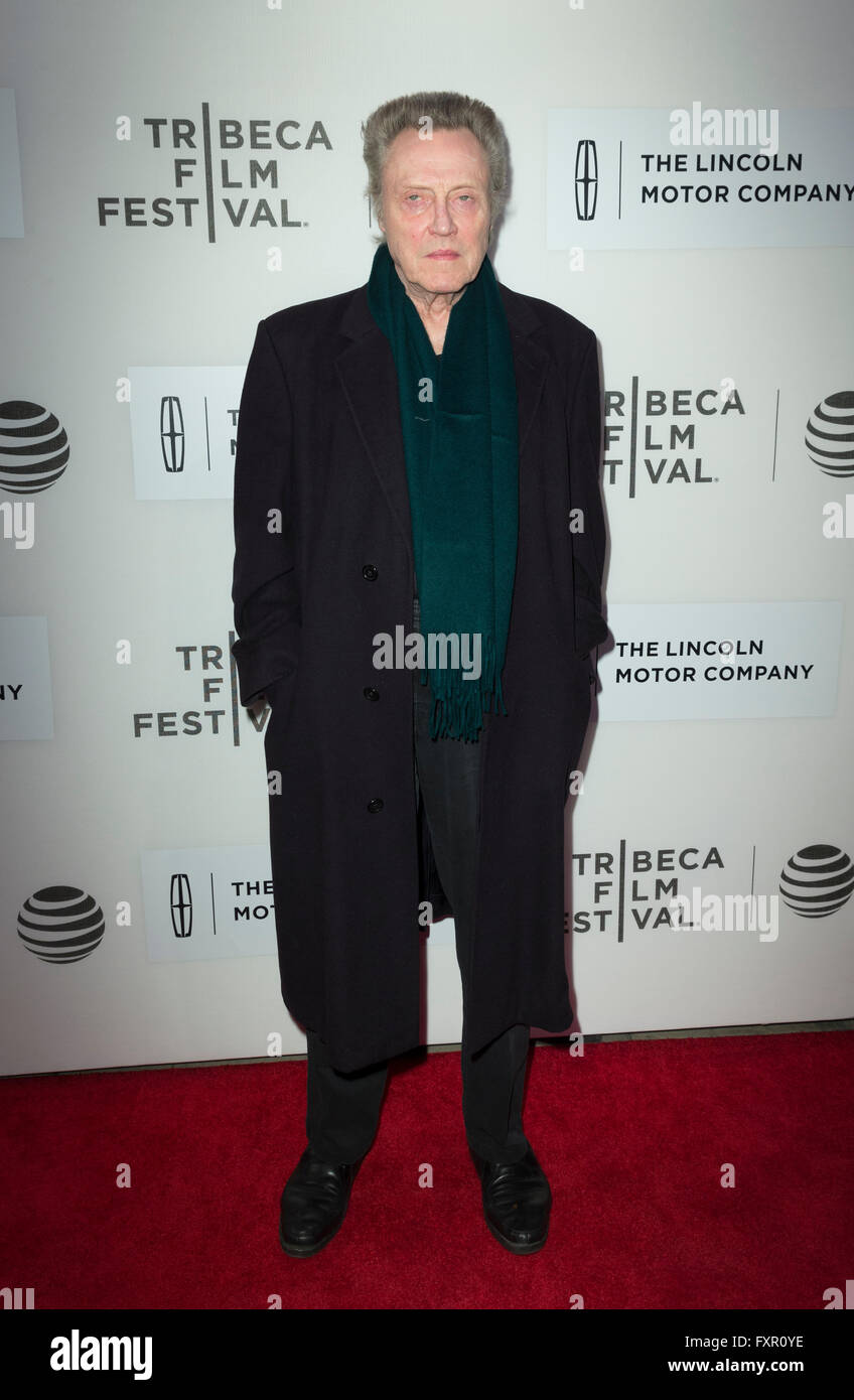 Christopher Walken attends premiere of The Family Fang movie during ...