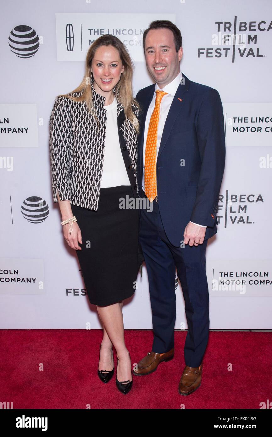 New York, NY, USA. 16th Apr, 2016. Lindsay Schmidt, Edward Shapoff at ...