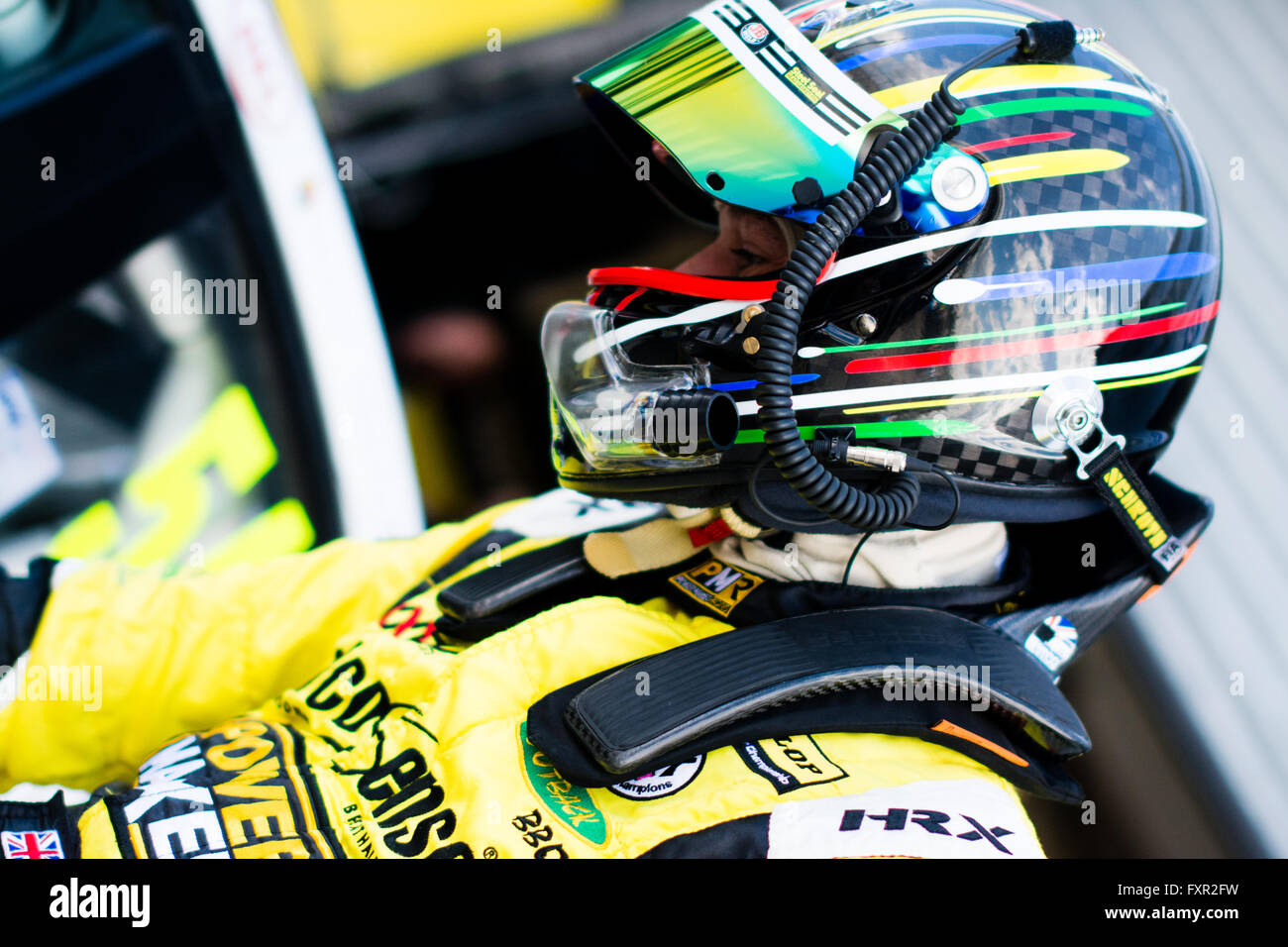 Castle Donington, Derby, UK. 17th April, 2016. BTCC racing driver ...