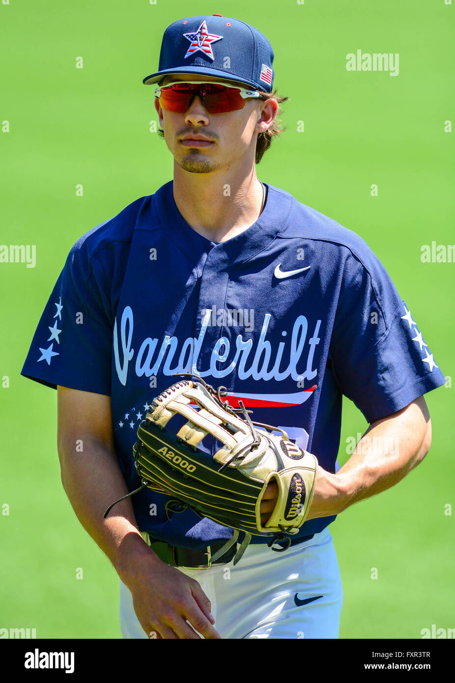 April 17, 2016 - Bryan Reynolds #20 during the game between the ...