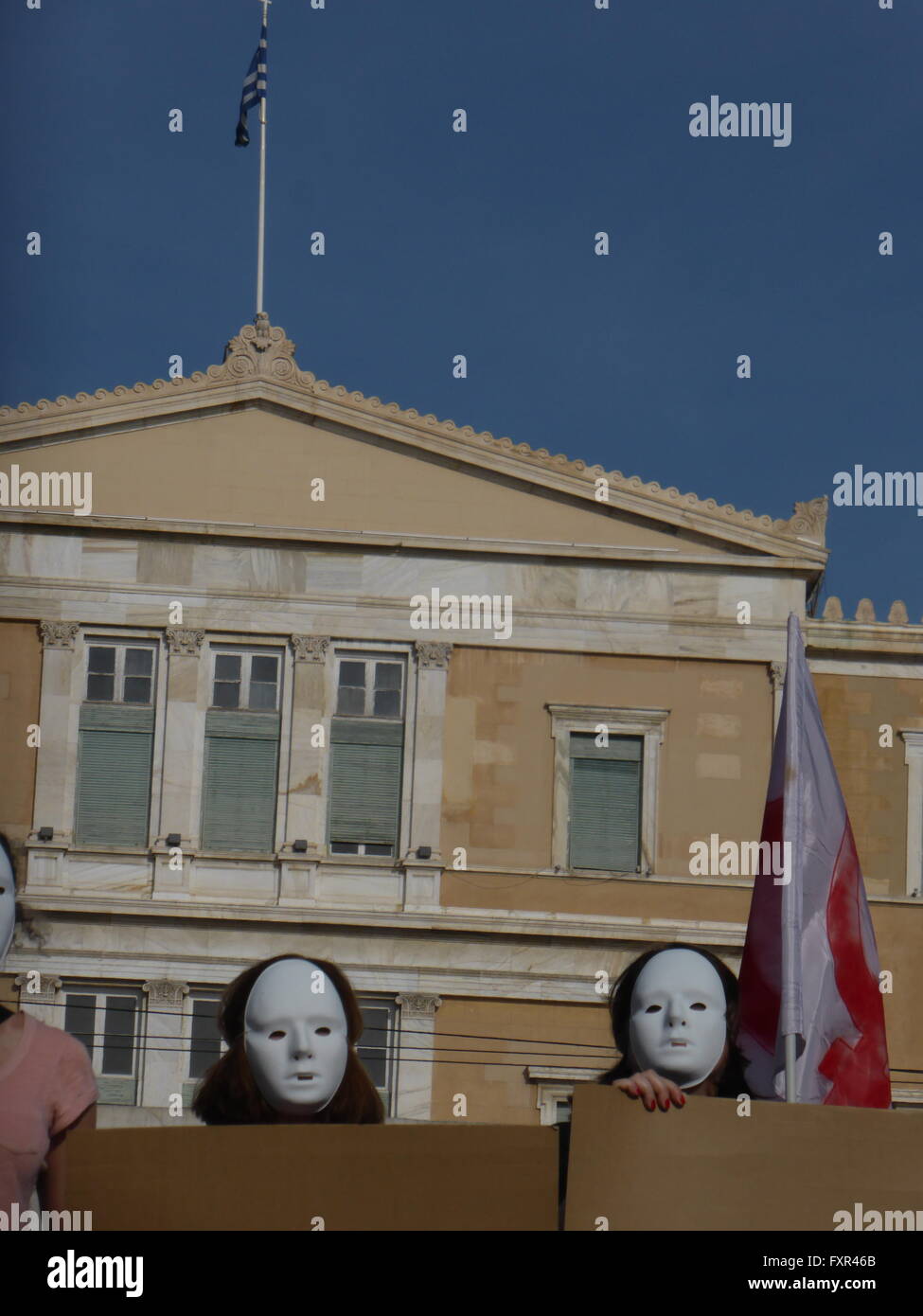 Athens, Greece. 17th Apr, 2016. 'World Without War' movement ...