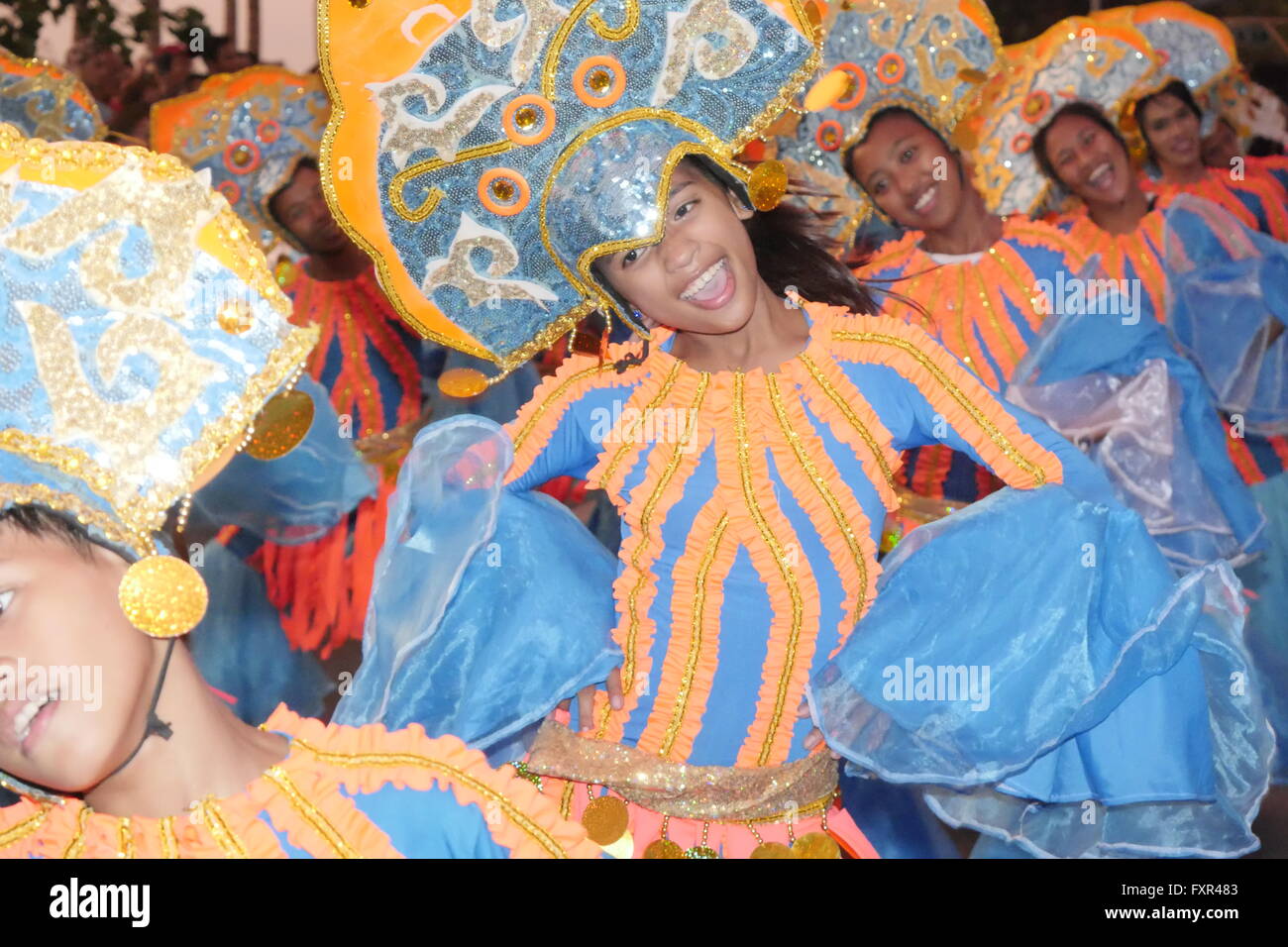 Manila, Philippines. 16th Apr, 2016. A dance performance from Anilag ...