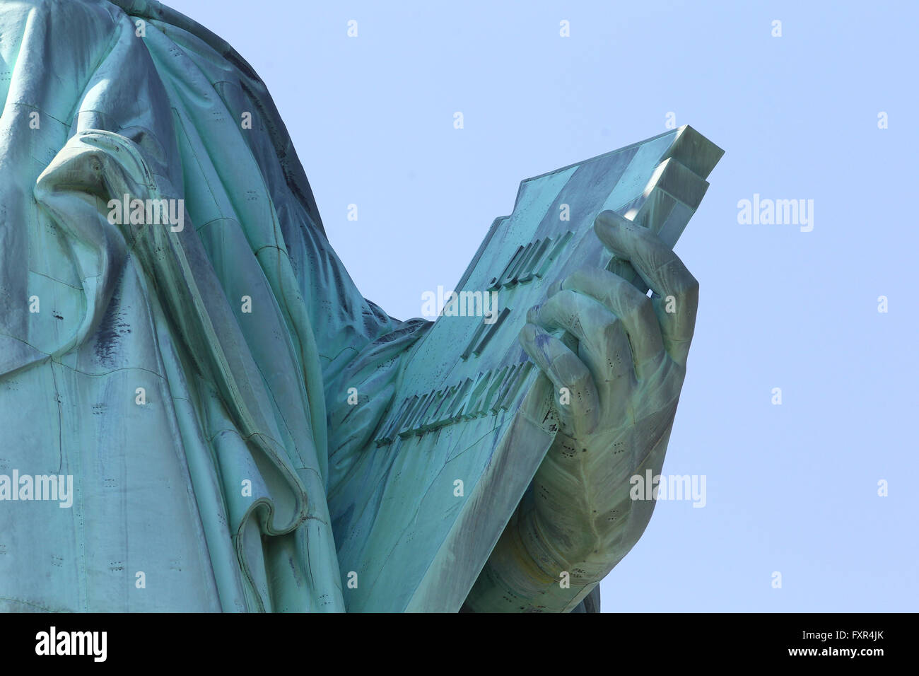 New York, USA. 11th Apr, 2016. Statue of Liberty in New York City a ...