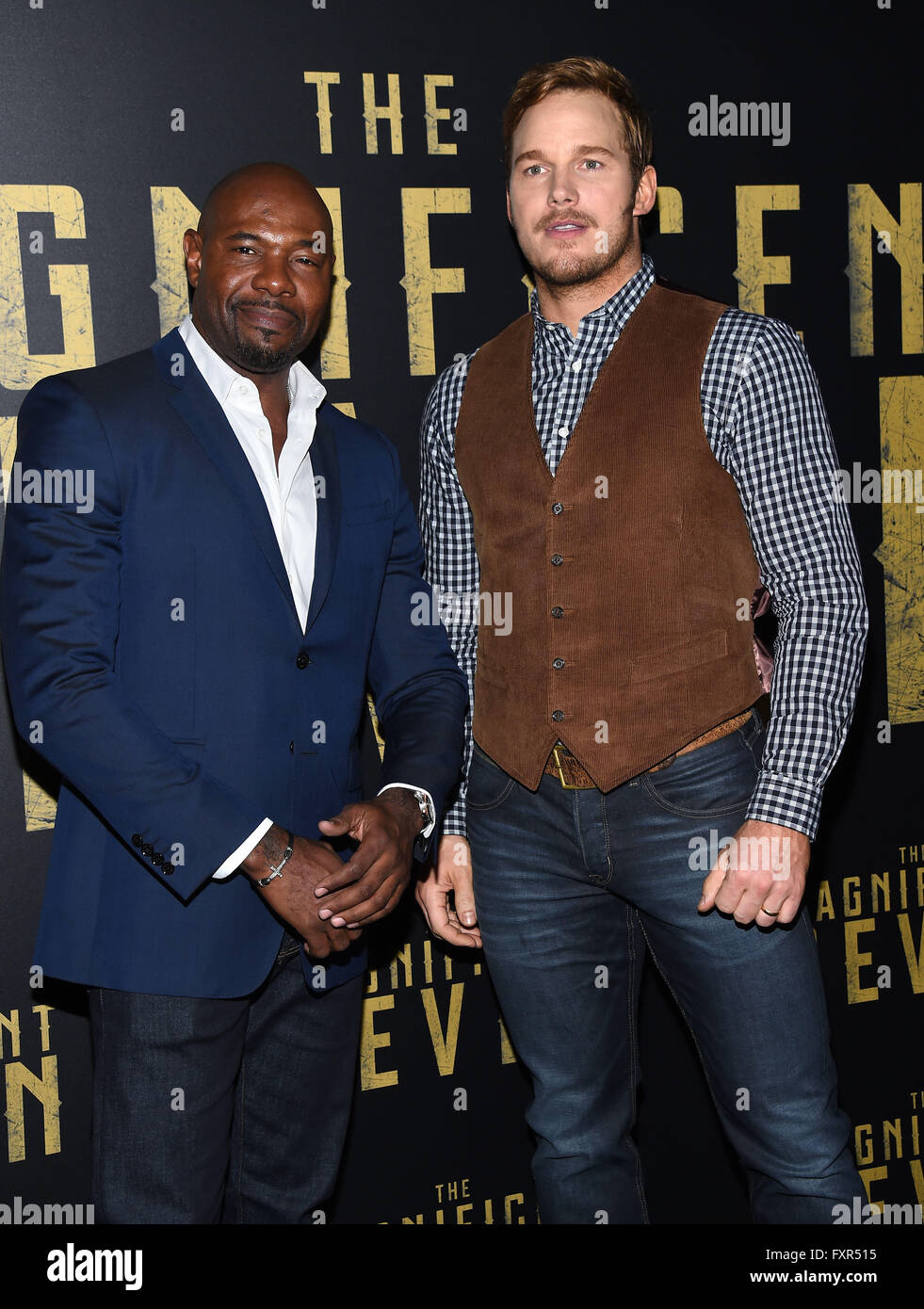 Las Vegas, Nevada, USA. 17th Apr, 2016. Antoine Fuqua & Chris Pratt ...