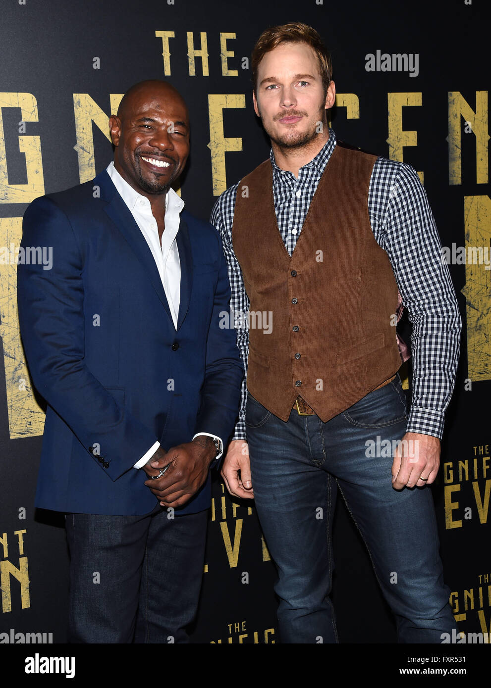 Las Vegas, Nevada, USA. 17th Apr, 2016. Antoine Fuqua & Chris Pratt ...