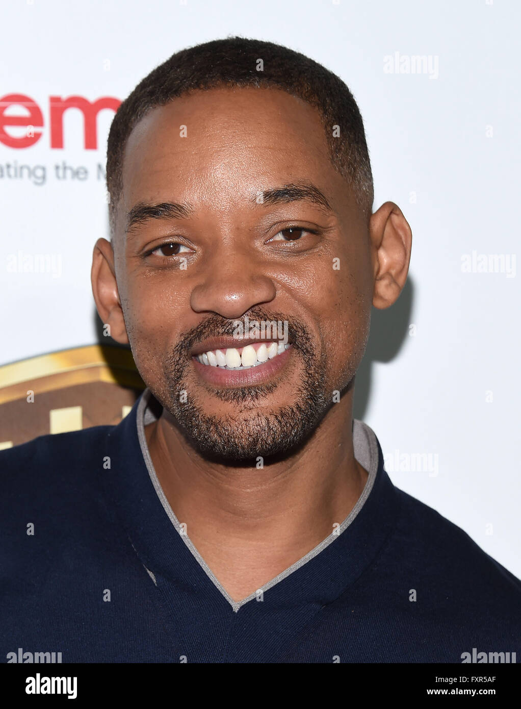 Las Vegas, Nevada, USA. 17th Apr, 2016. Will Smith arrives for the ...