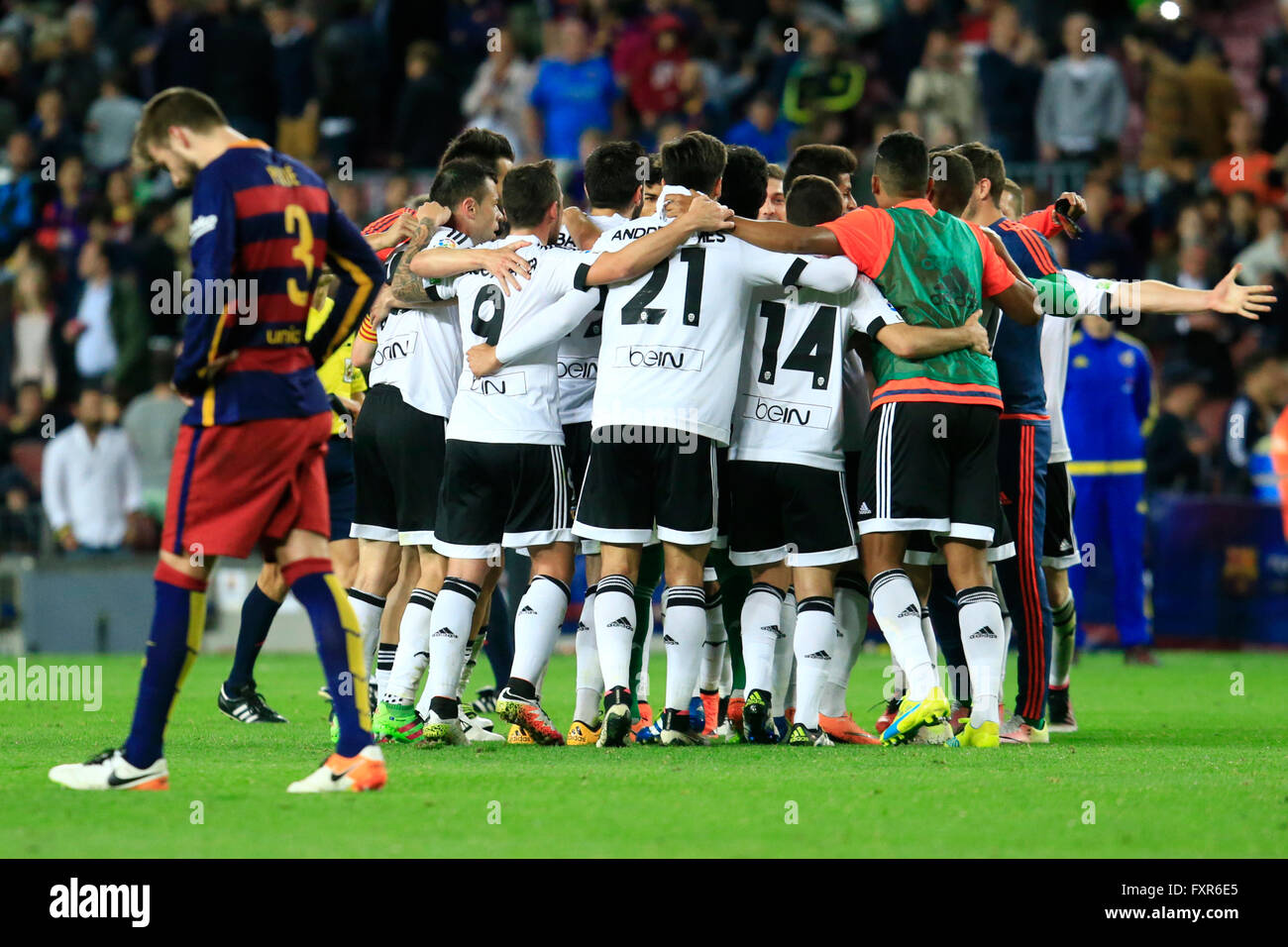 Valencia players hi-res stock photography and images - Alamy