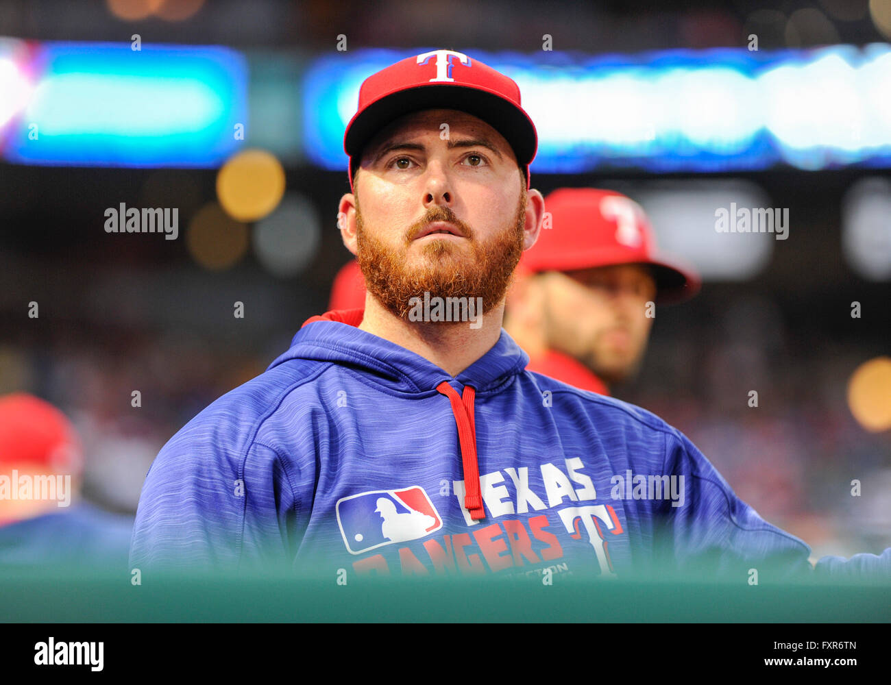 Apr 16, 2016: Texas Rangers relief pitcher Sam Dyson #47 during an MLB ...