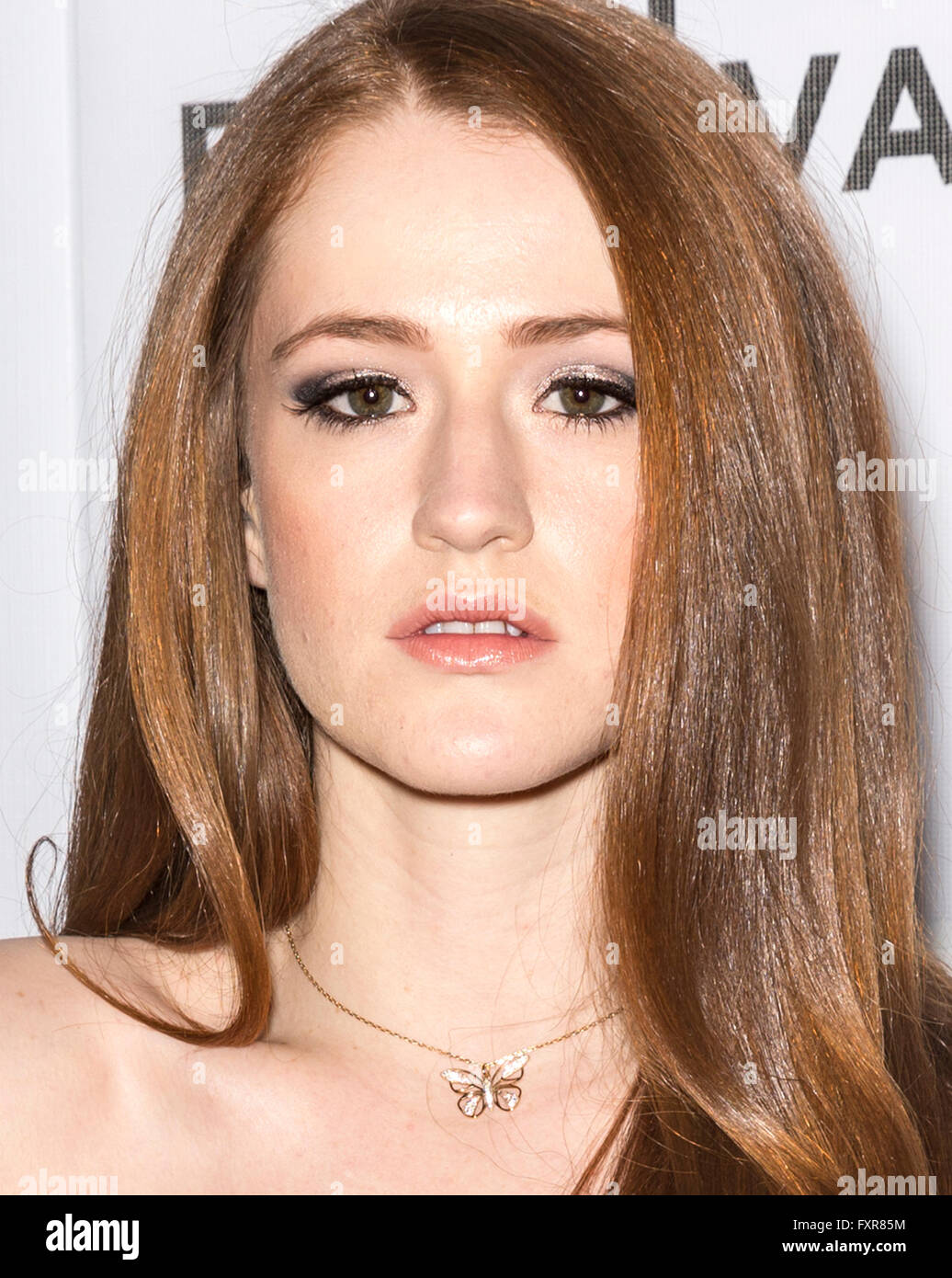 New York City, USA - April 16, 2016: Actress Taylor Rose attends the ...