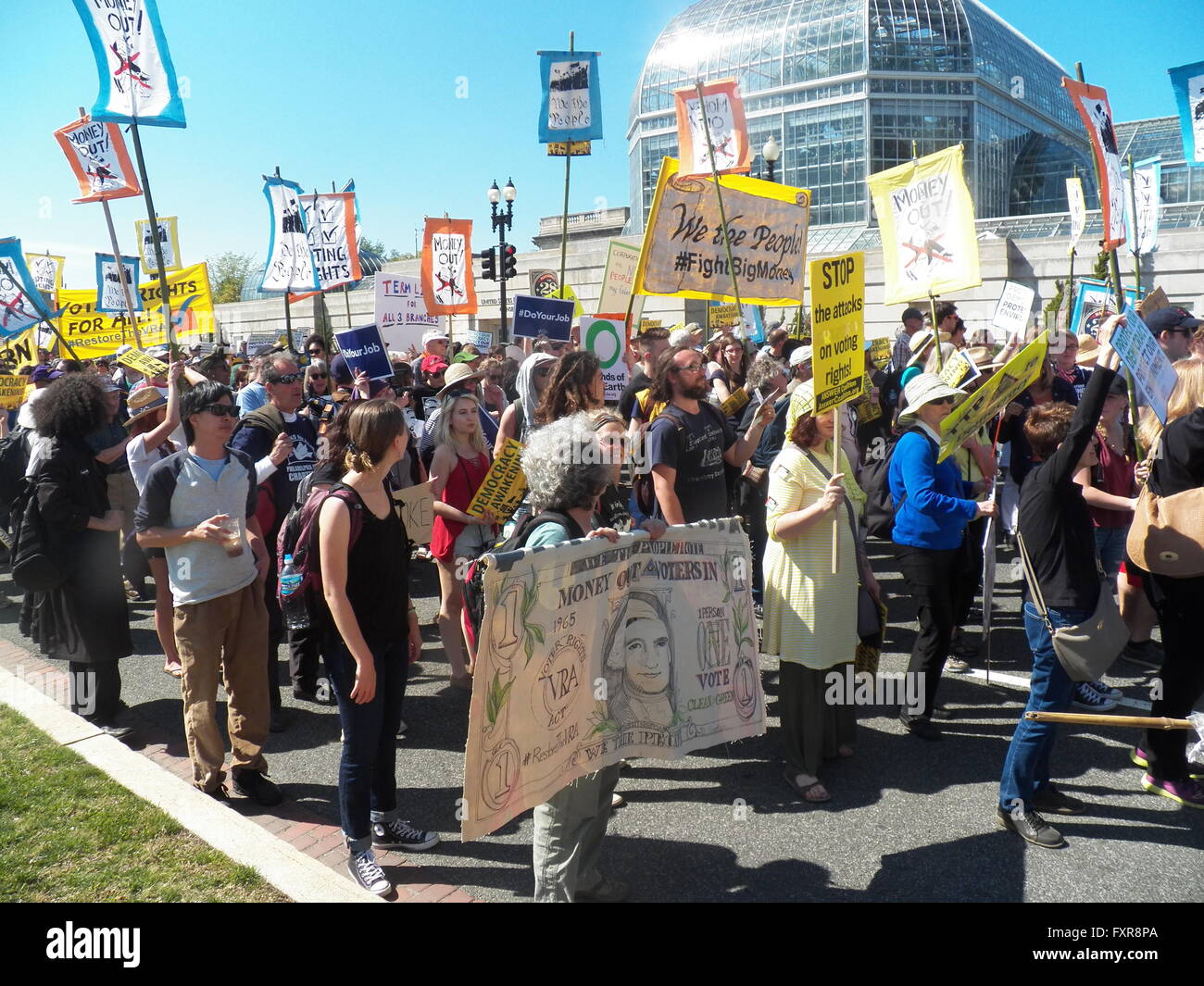 Washington, United States. 17th Apr, 2016. Democracy Awakening is a ...
