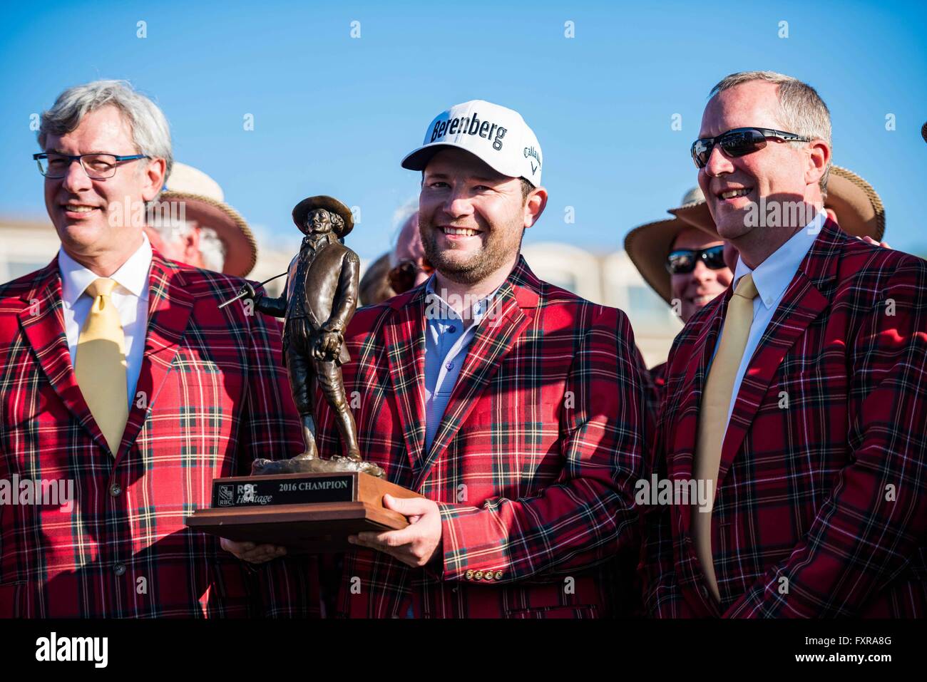 Hilton Head, South Carolina, USA. 17th April, 2016. Golfer Branden ...