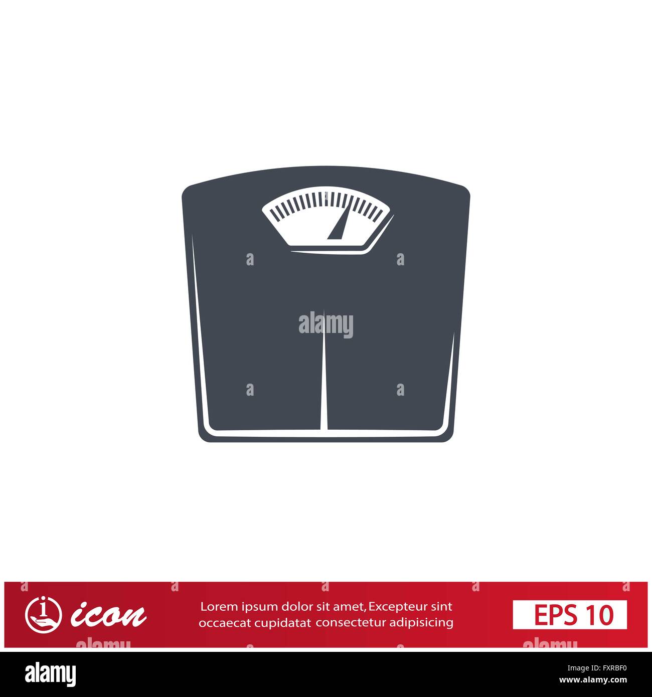 bathroom scale icon Stock Vector Image & Art - Alamy