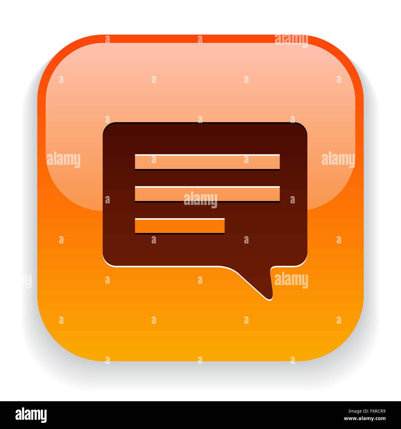Pictograph of message or chat Stock Vector Image & Art - Alamy