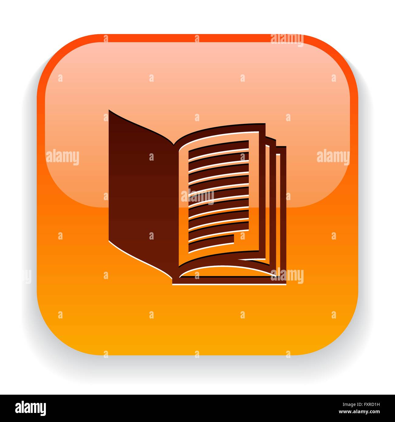 Pictograph of book Stock Vector Image & Art - Alamy