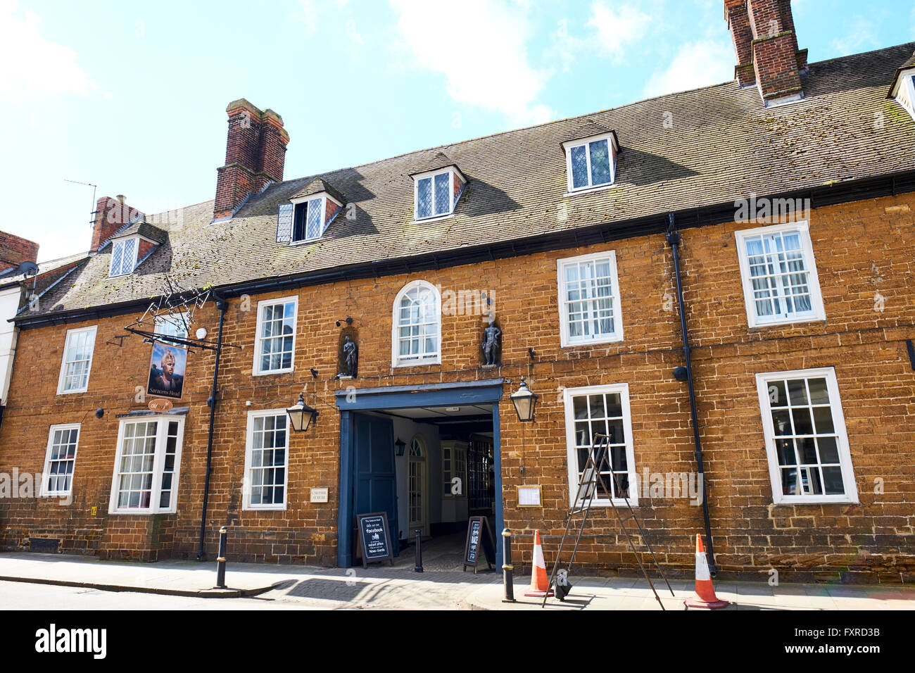 The Saracen's Head Hotel Watling Street Towcester Northamptonshire UK ...