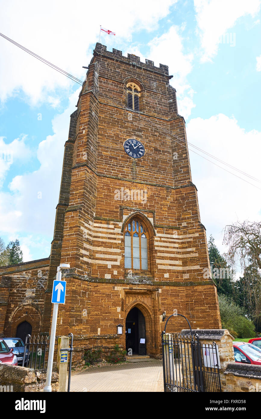 St Lawrence Church Chantry Lane Towcester Northamptonshire UK Stock ...