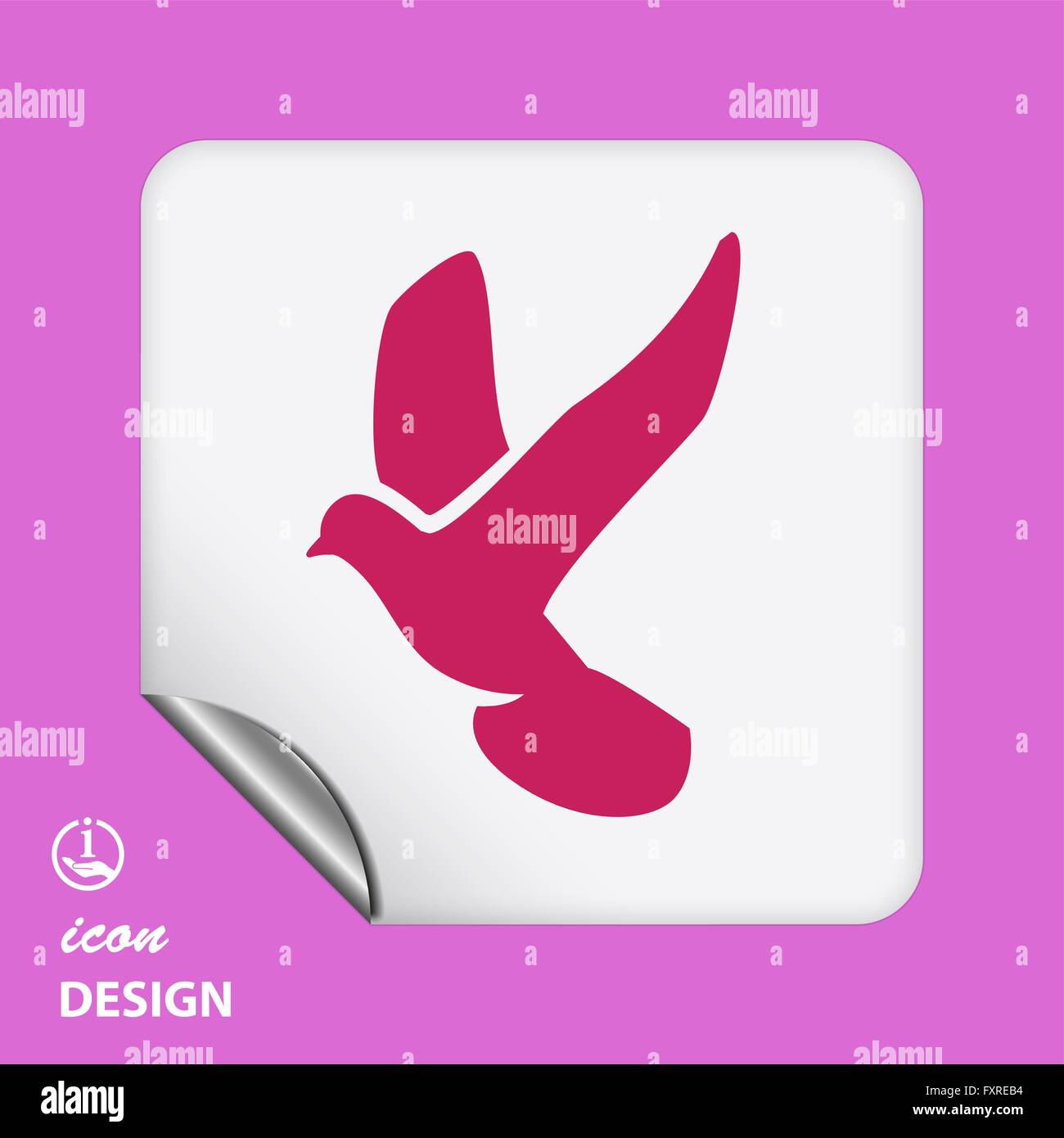Pictograph of bird Stock Vector Image & Art - Alamy