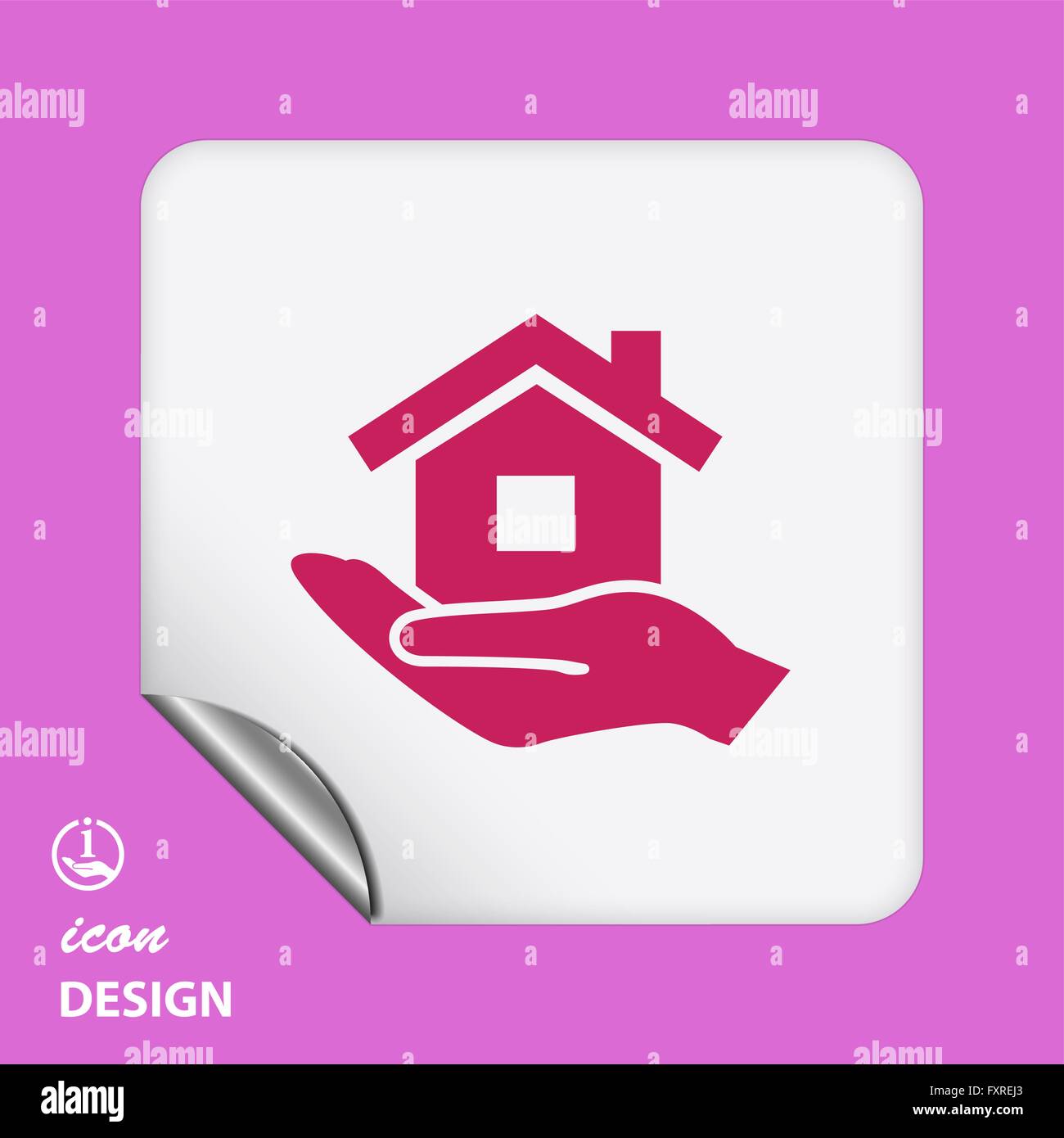 Pictograph of home Stock Vector Image & Art - Alamy
