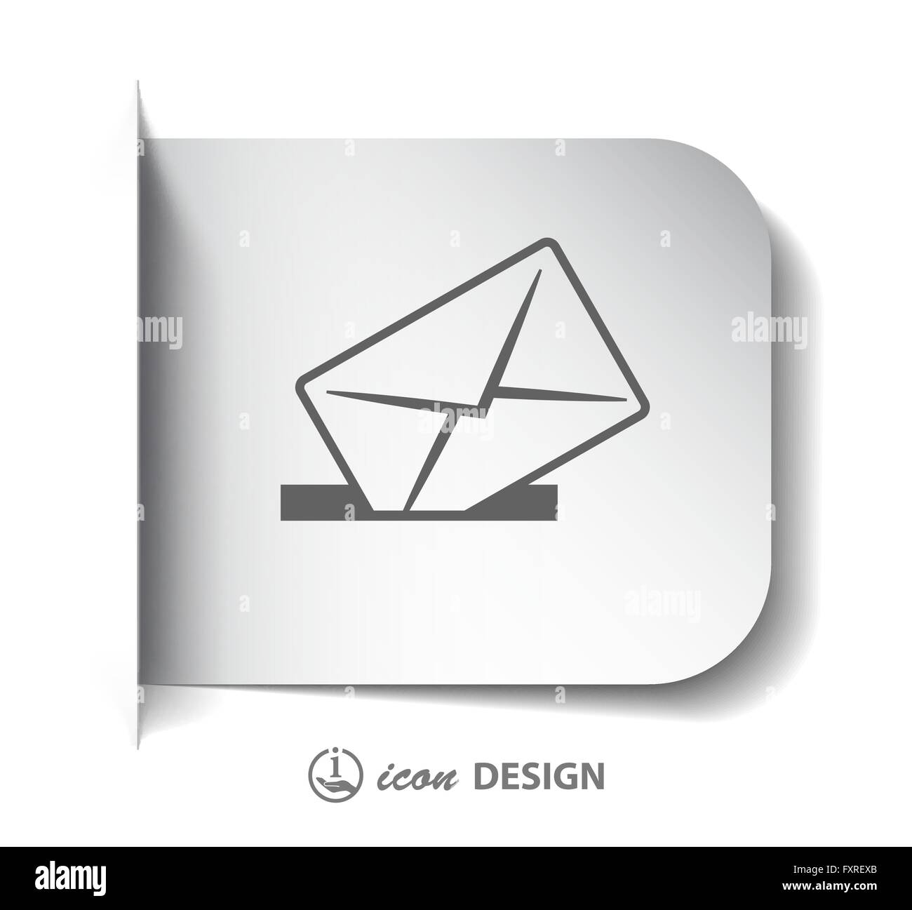 Pictograph of mail Stock Vector Image & Art - Alamy