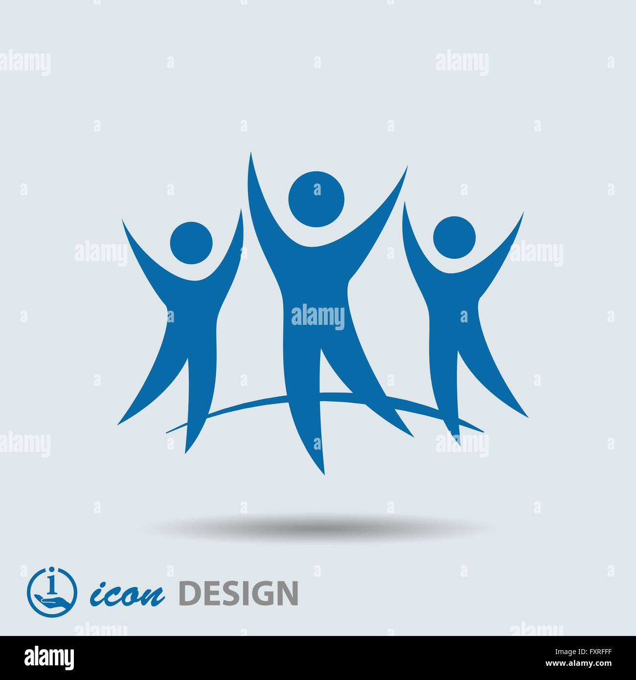 Pictograph of success team Stock Vector Image & Art - Alamy