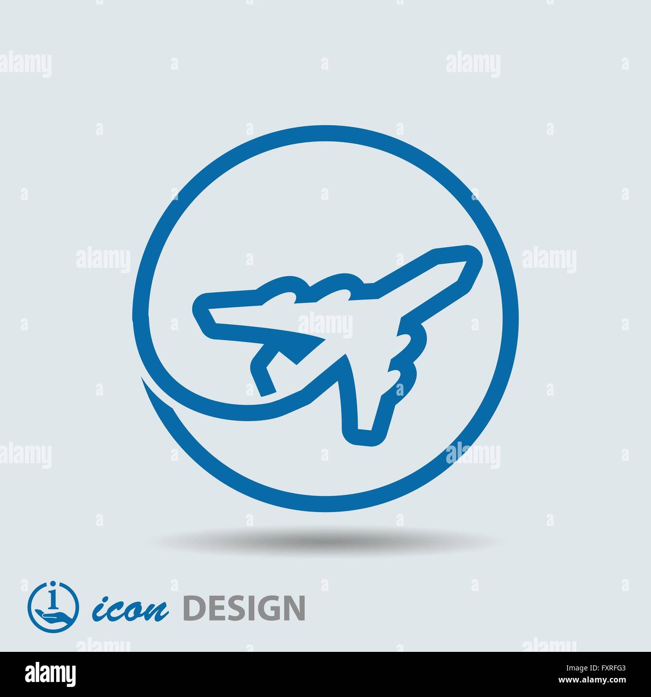 Pictograph of airplane Stock Vector Image & Art - Alamy