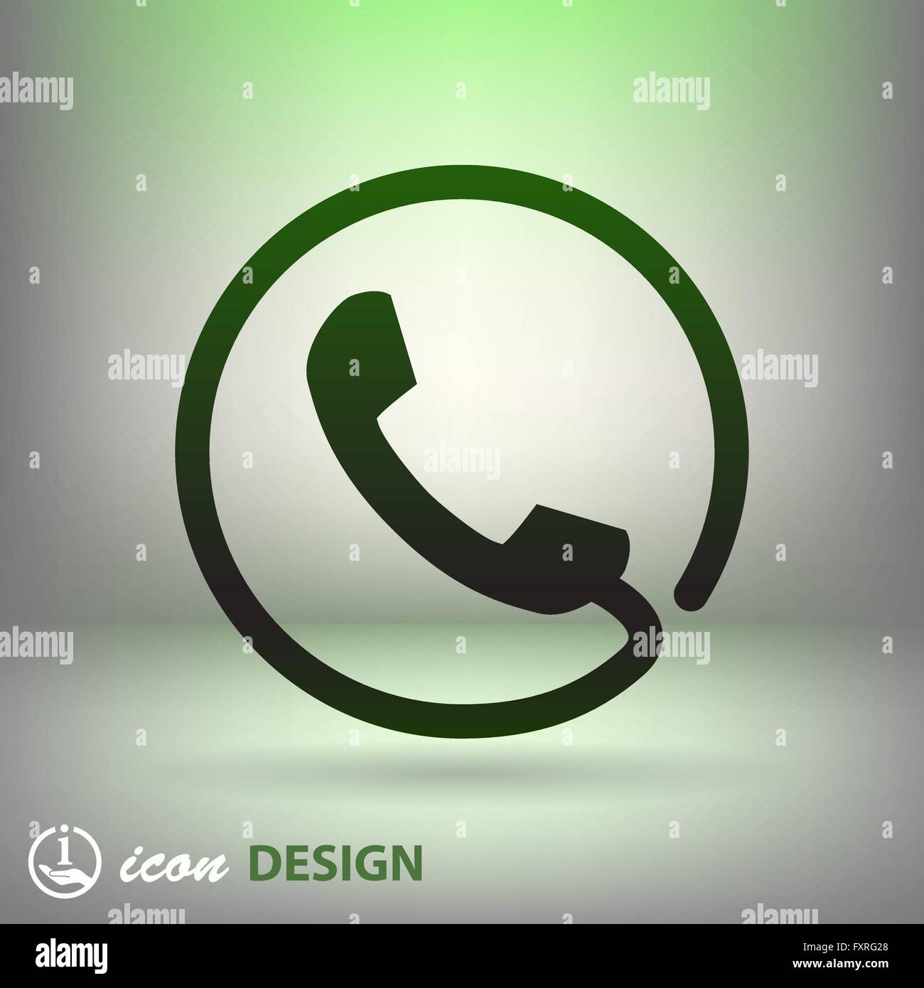 Pictograph of phone Stock Vector Image & Art - Alamy