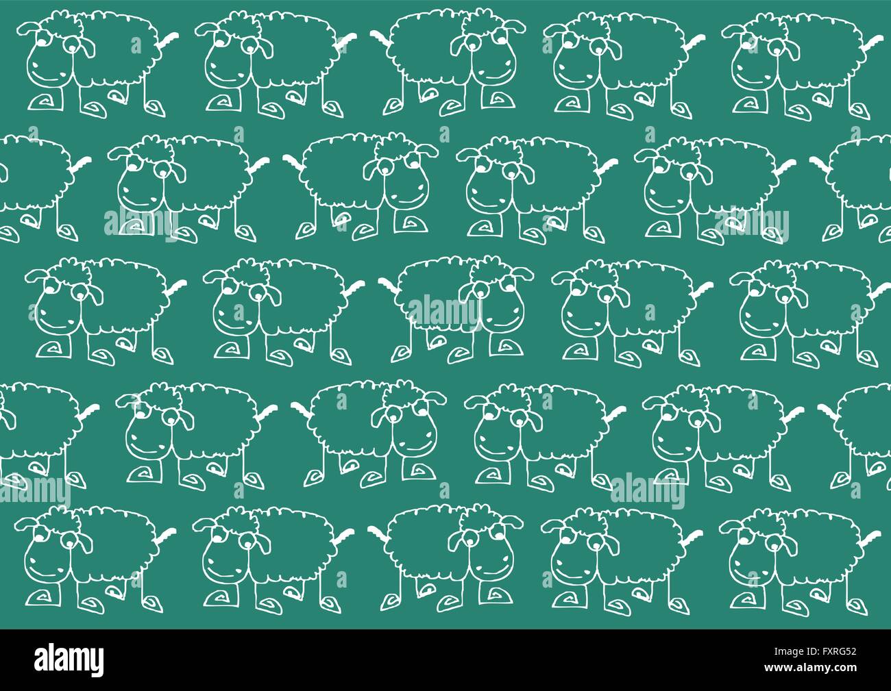 Animal pen for sheep Stock Vector Images - Alamy