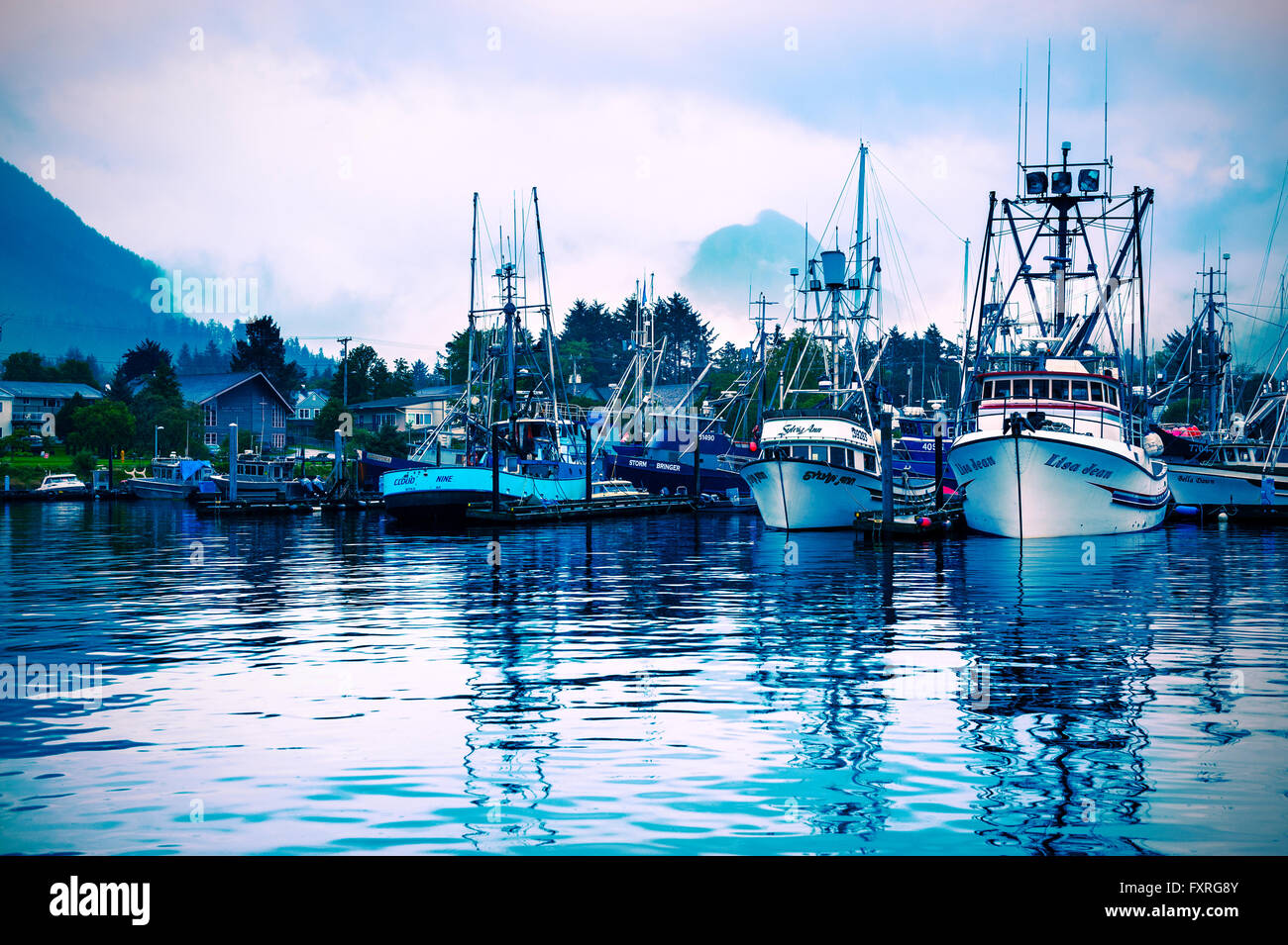 Alaska Sitka Boats Harbor High Resolution Stock Photography and Images - Alamy