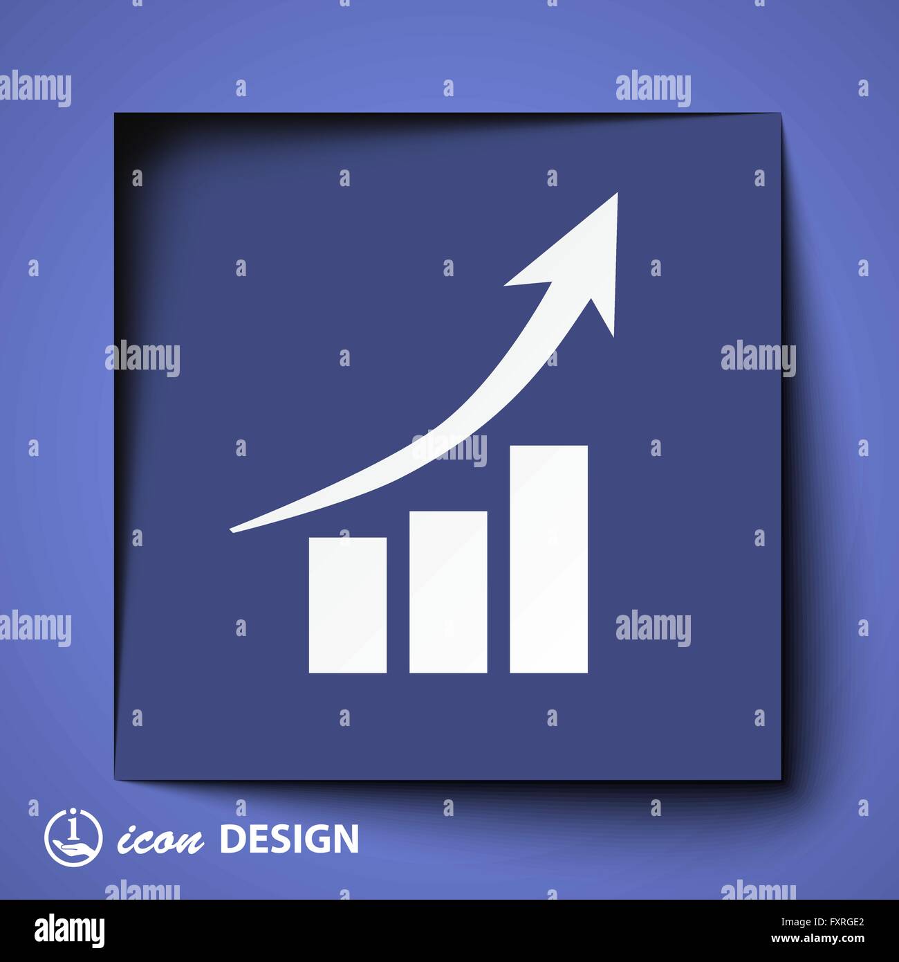 Pictograph of graph Stock Vector Image & Art - Alamy