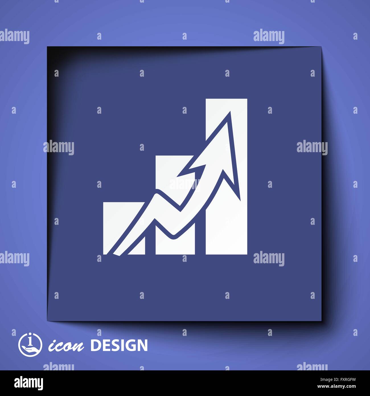 Pictograph of graph Stock Vector Image & Art - Alamy