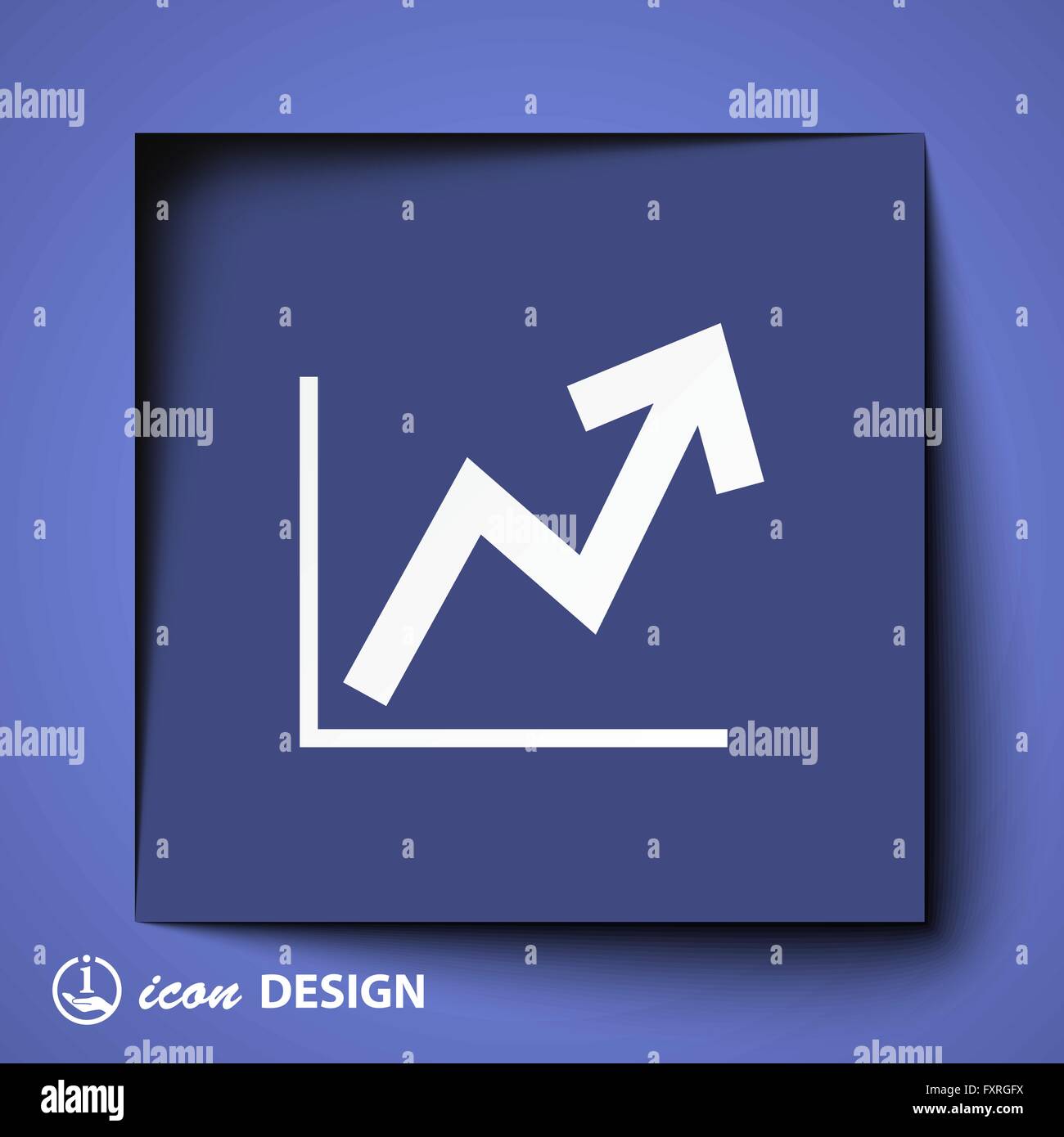 Pictograph of graph Stock Vector Image & Art - Alamy