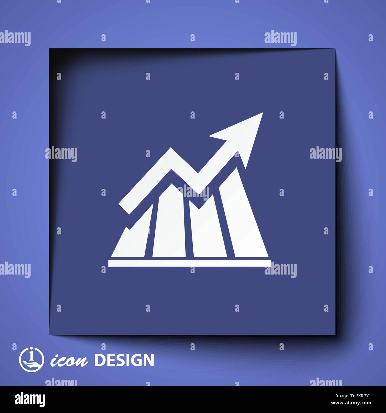 Pictograph of graph Stock Vector Image & Art - Alamy