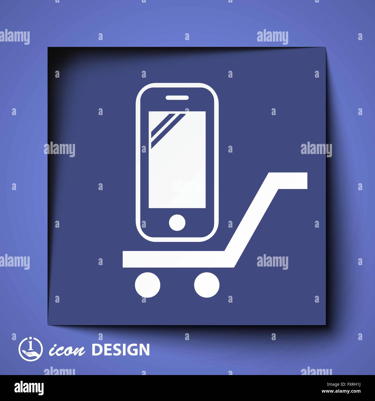 Pictograph of mobile Stock Vector Image & Art - Alamy