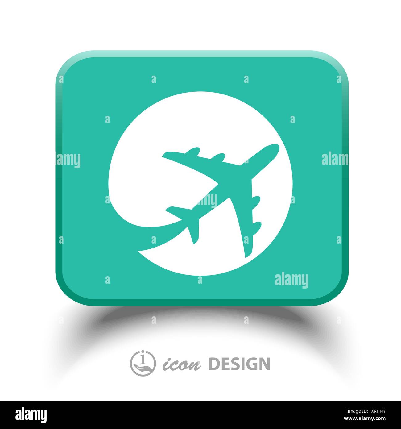 Pictograph of airplane Stock Vector Image & Art - Alamy