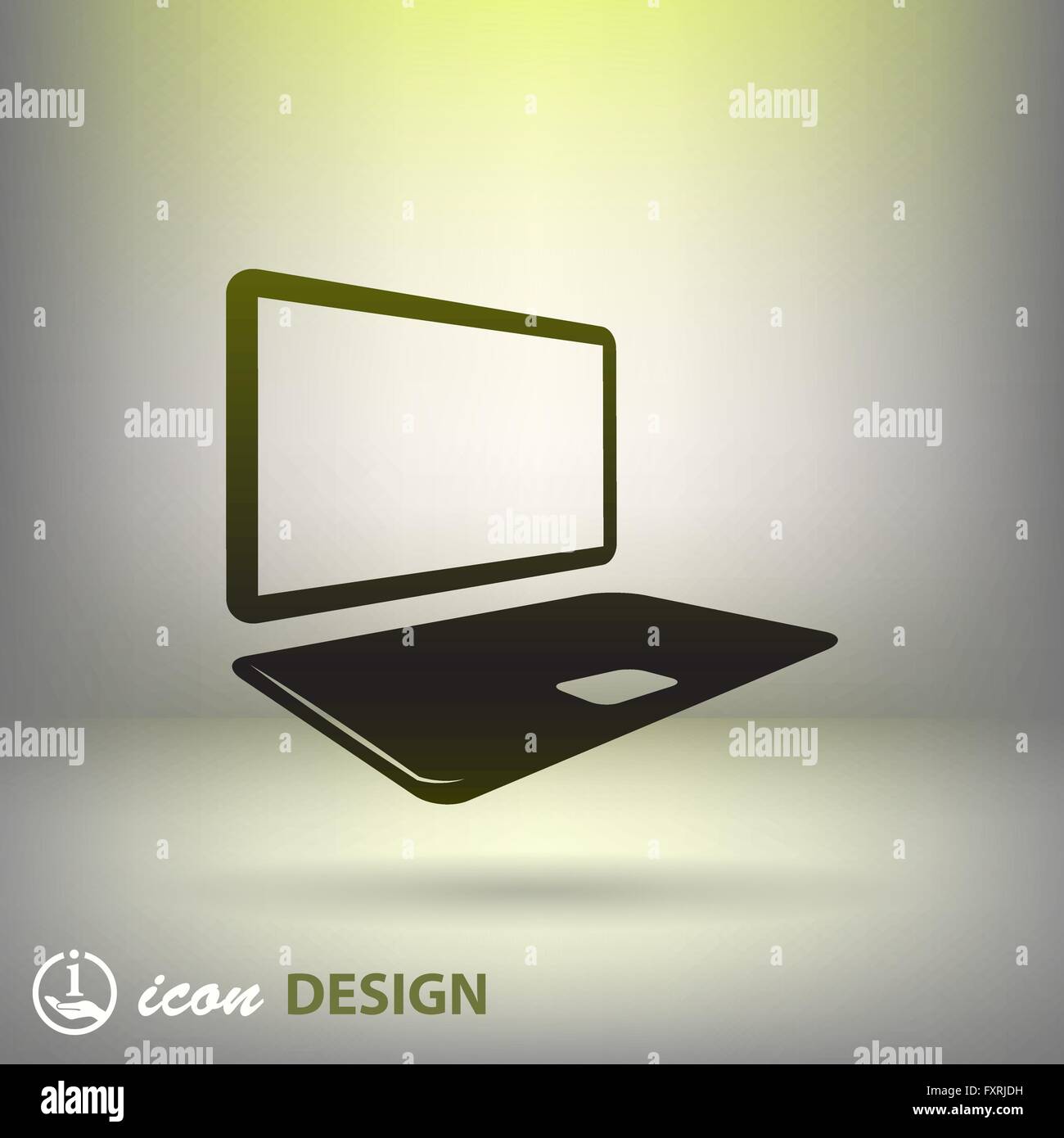 Pictograph of computer Stock Vector Image & Art - Alamy