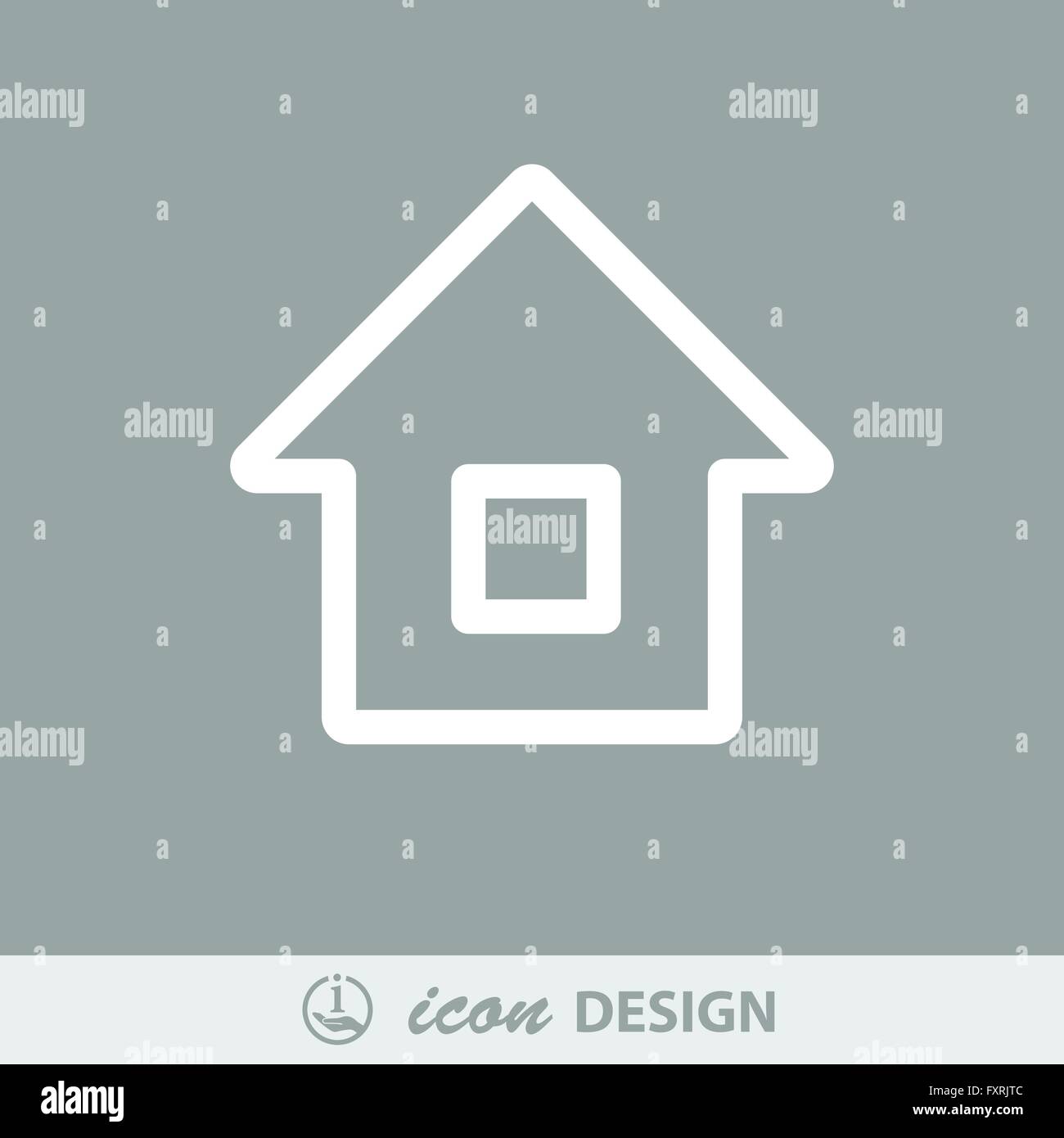 Pictograph of home Stock Vector Image & Art - Alamy