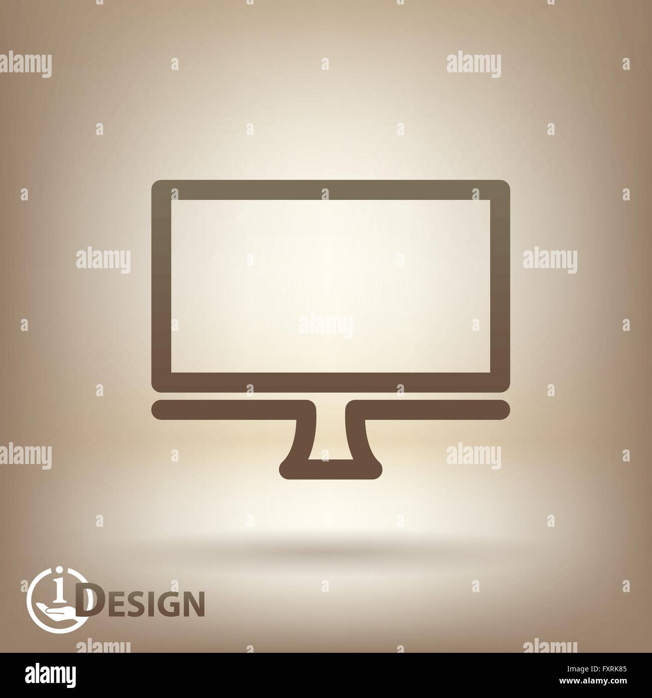 Pictograph of computer Stock Vector Image & Art - Alamy