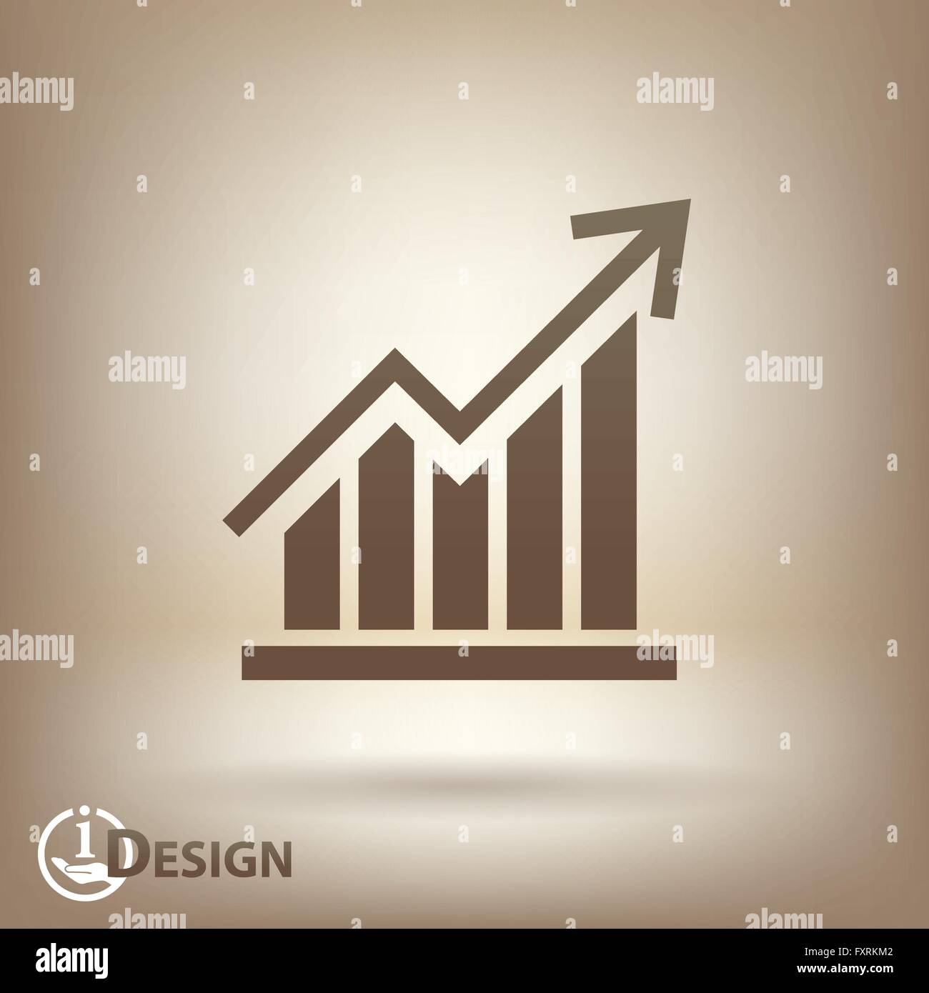 Pictograph of graph Stock Vector Image & Art - Alamy