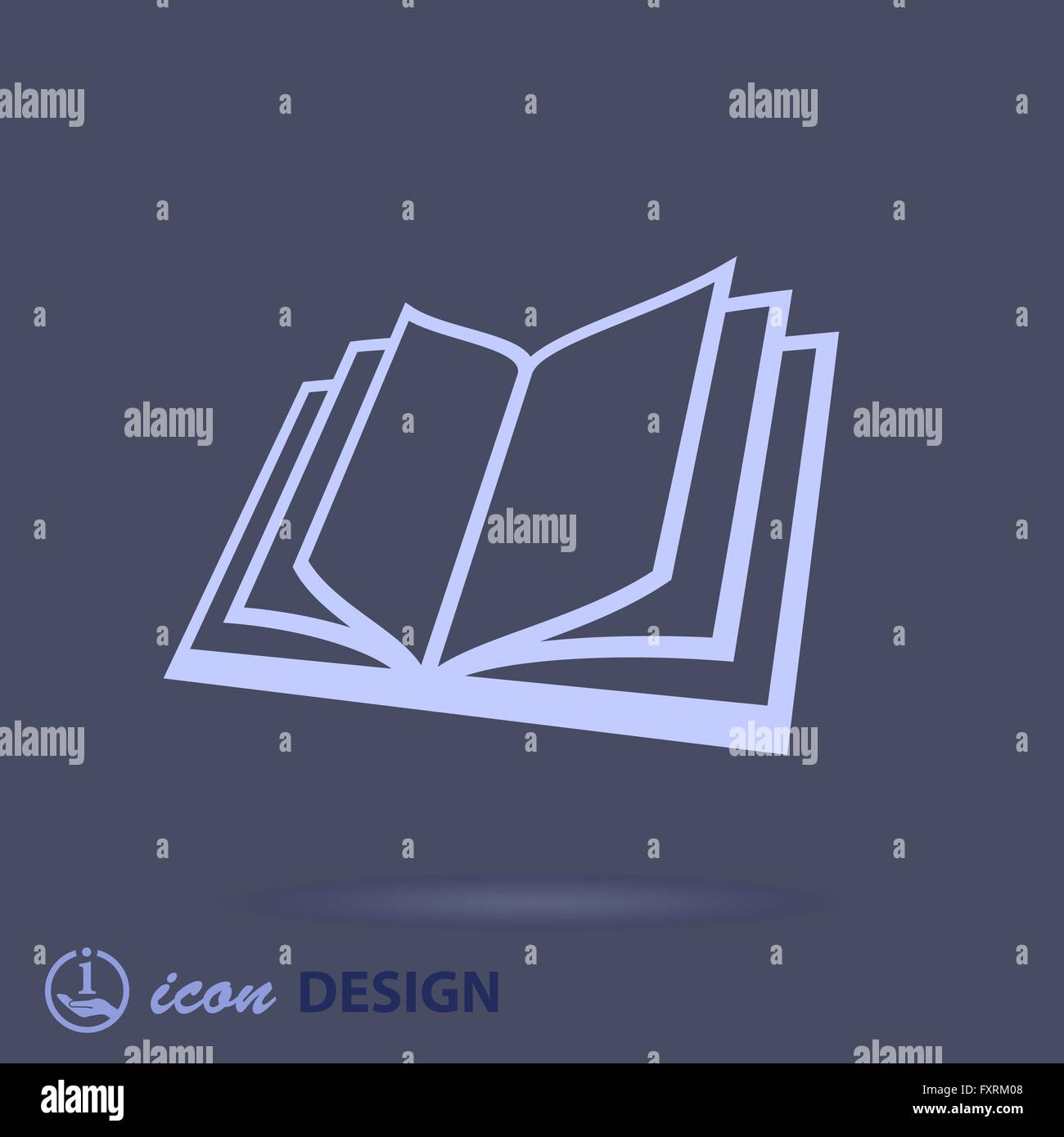 Pictograph of book Stock Vector Image & Art - Alamy
