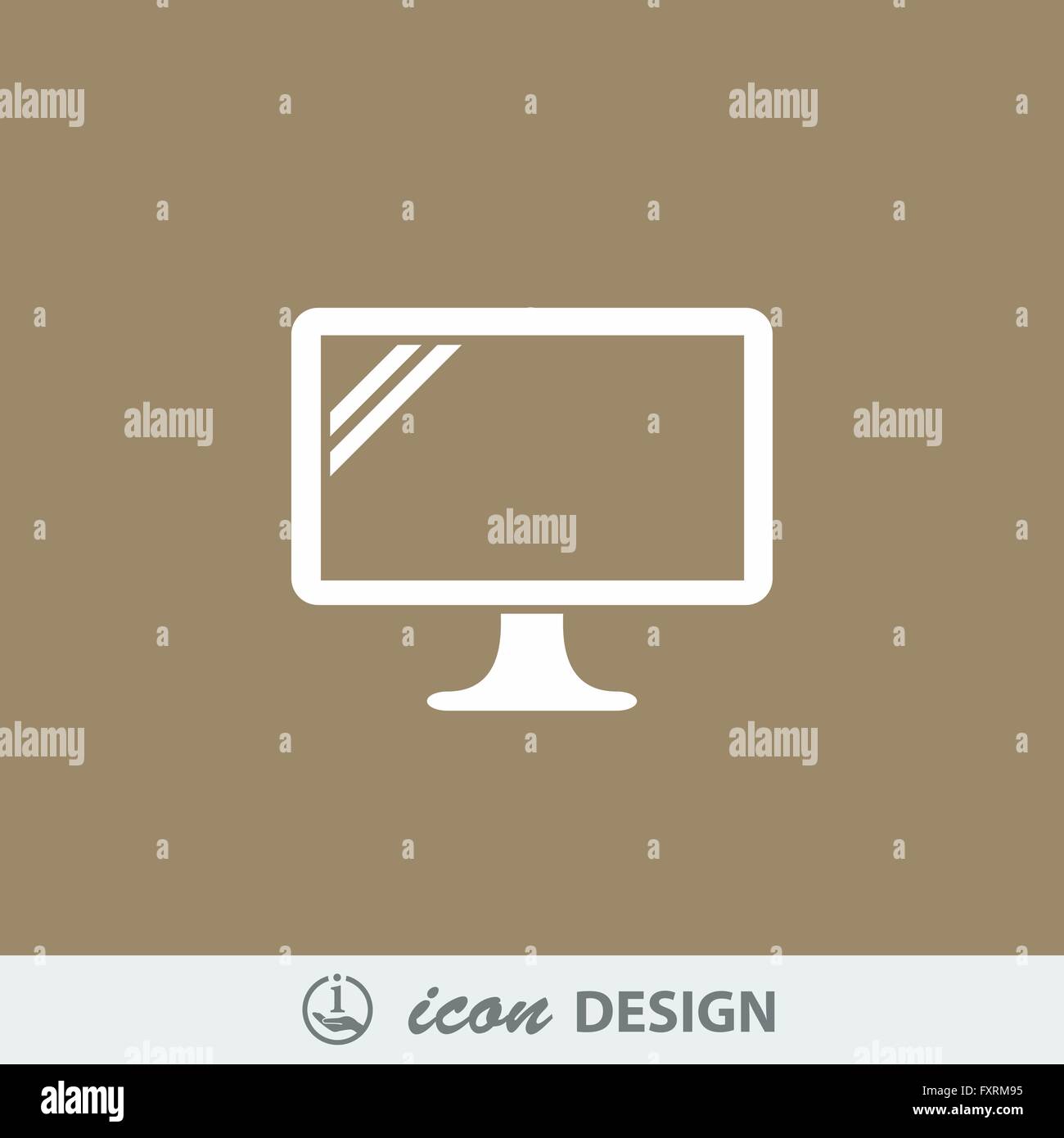 Pictograph of computer Stock Vector Image & Art - Alamy