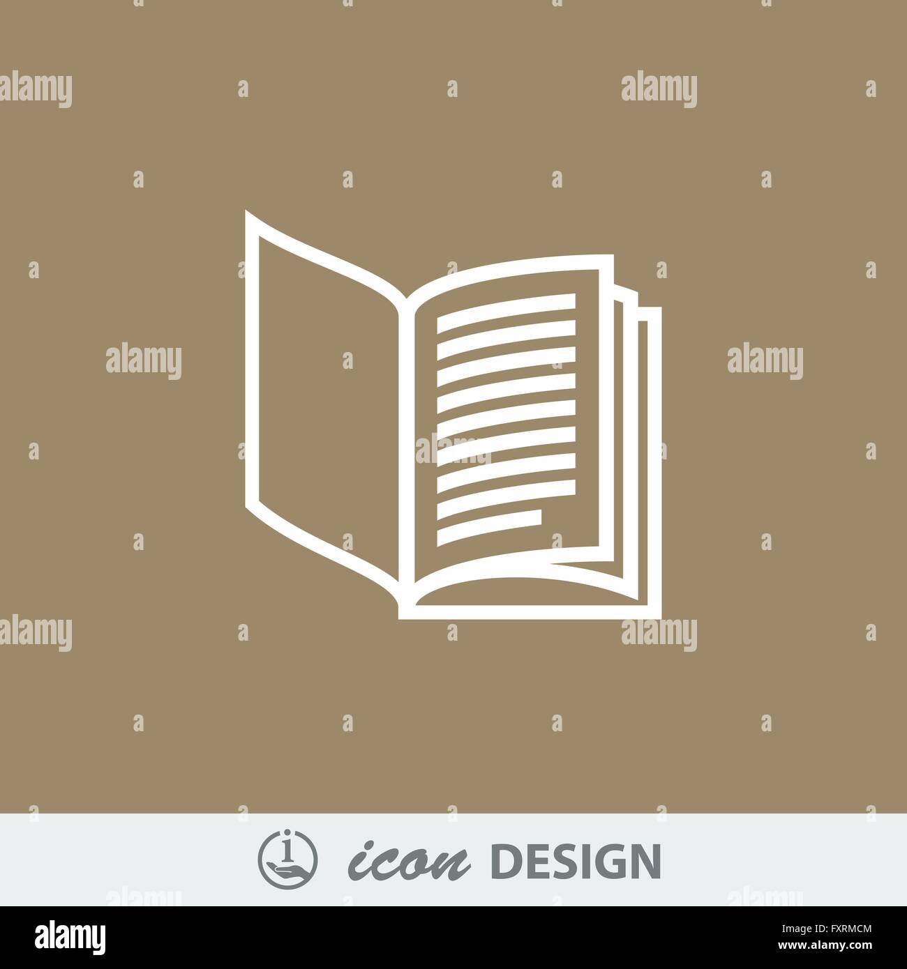 Pictograph of book Stock Vector Image & Art - Alamy