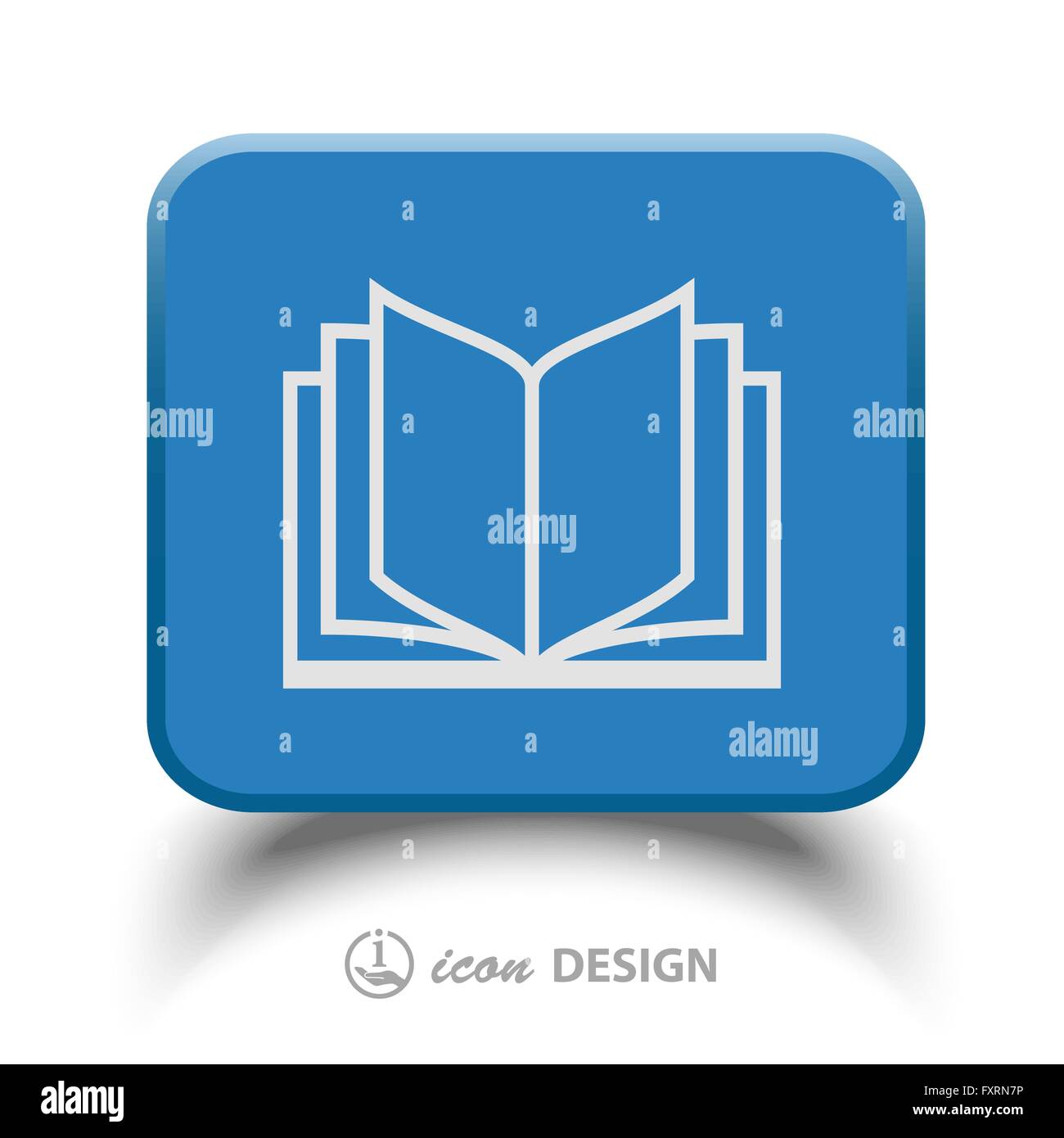 Pictograph of book Stock Vector Image & Art - Alamy