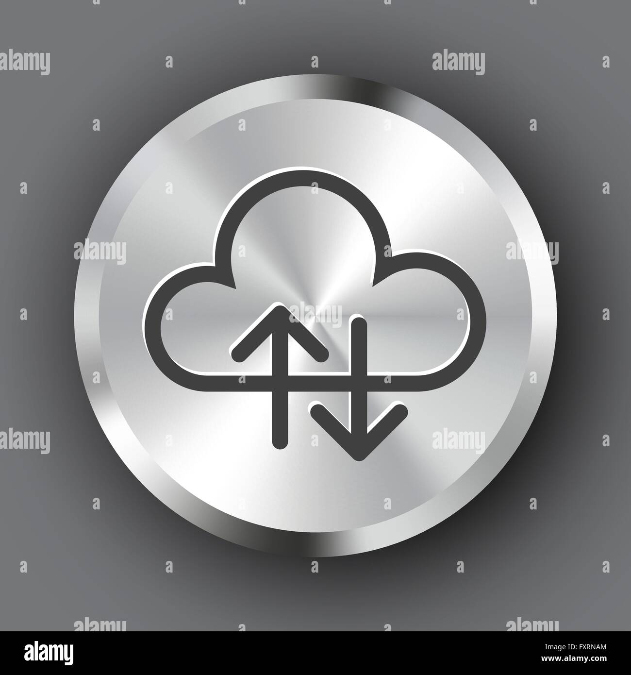 Pictograph of cloud. Vector concept illustration for design. Eps 10 ...