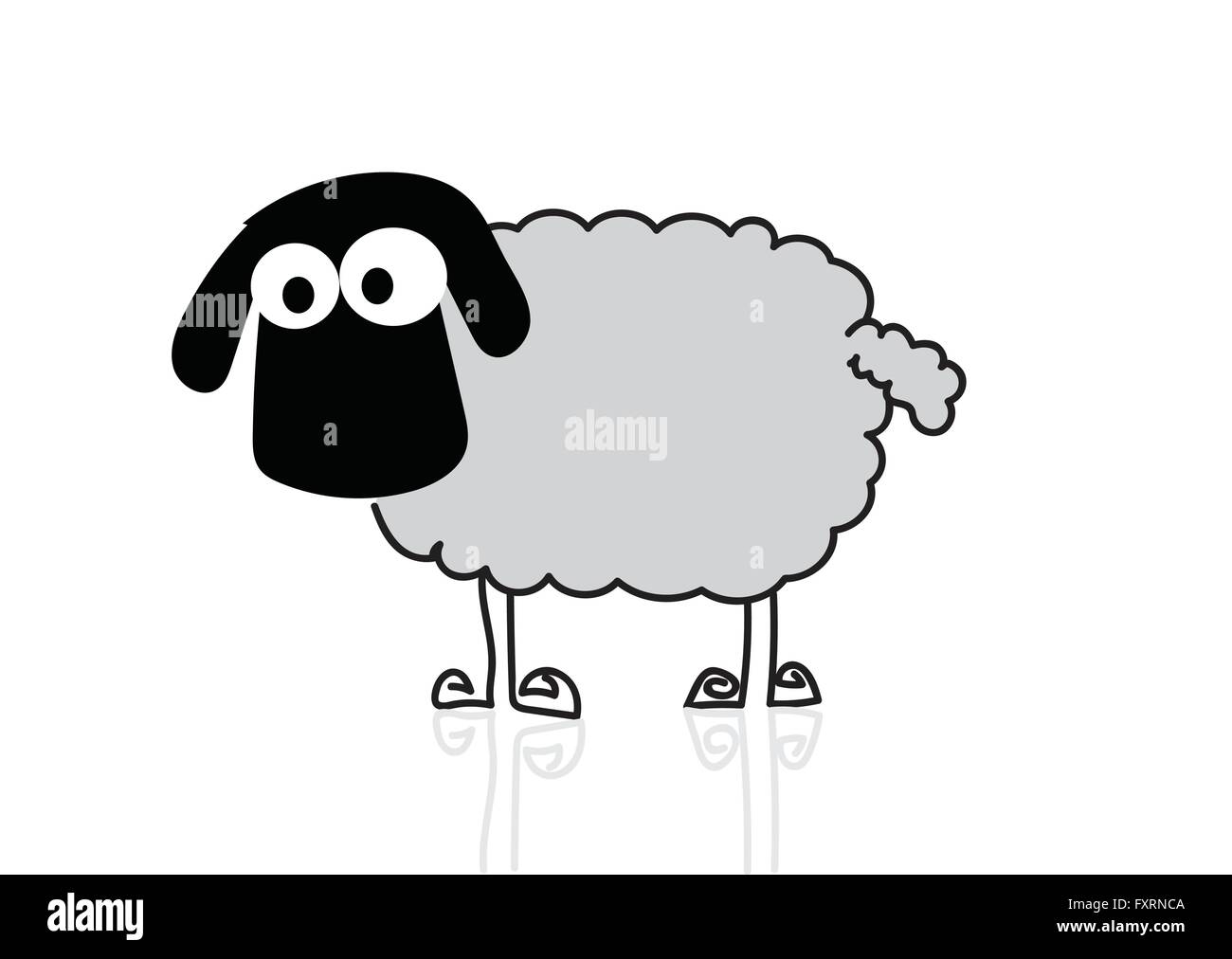 Pen of sheep Cut Out Stock Images & Pictures - Alamy
