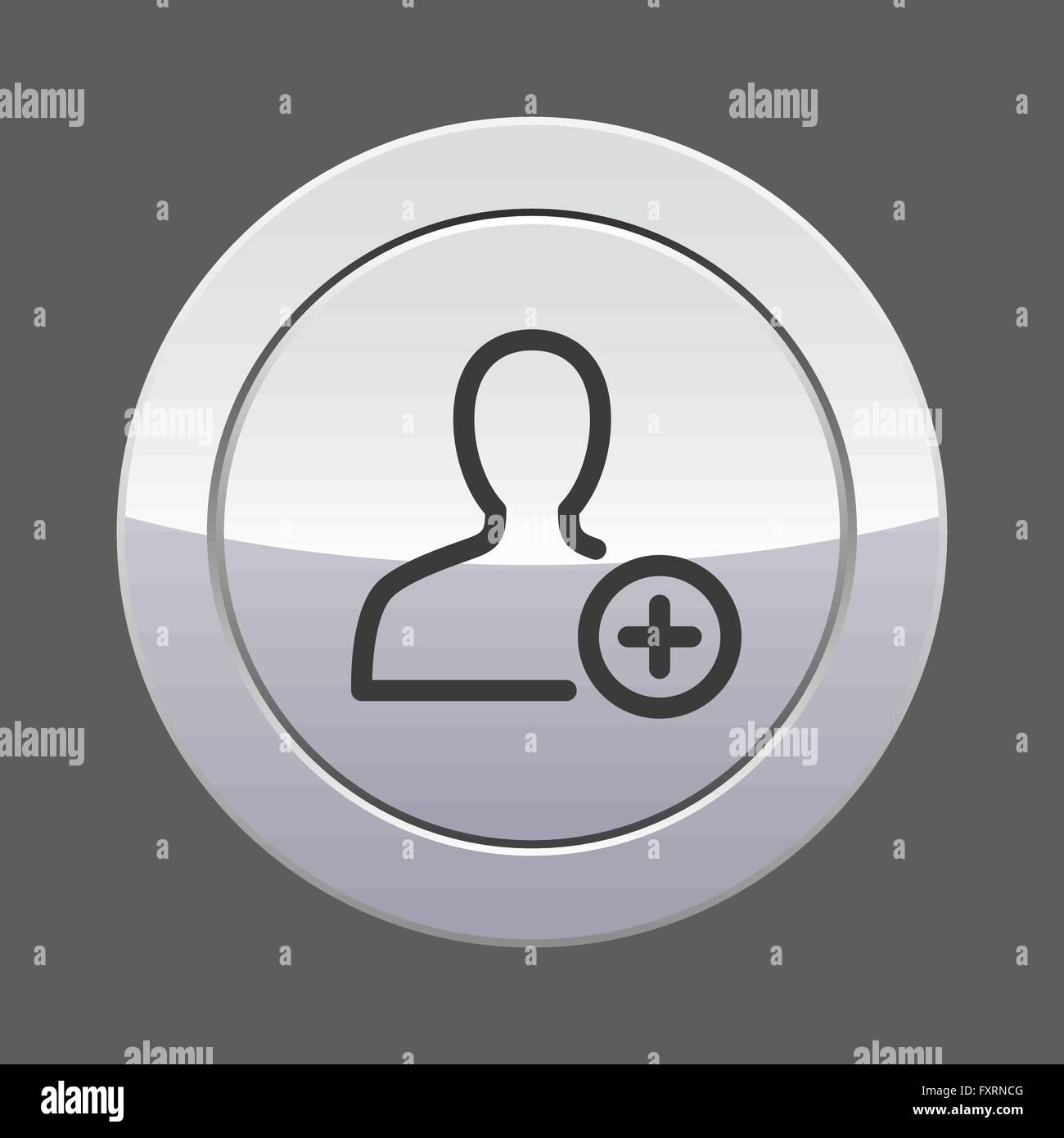 Pictograph of man or contact. Vector concept illustration for design ...