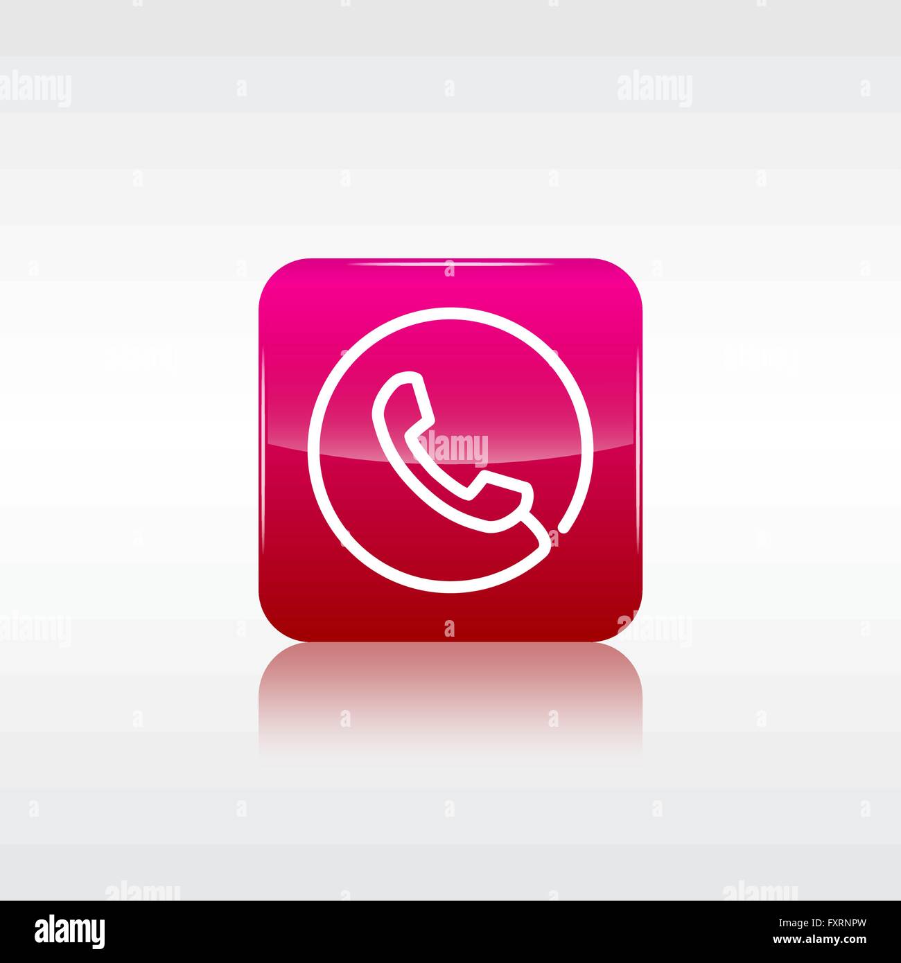 Icon of phone Stock Vector Image & Art - Alamy